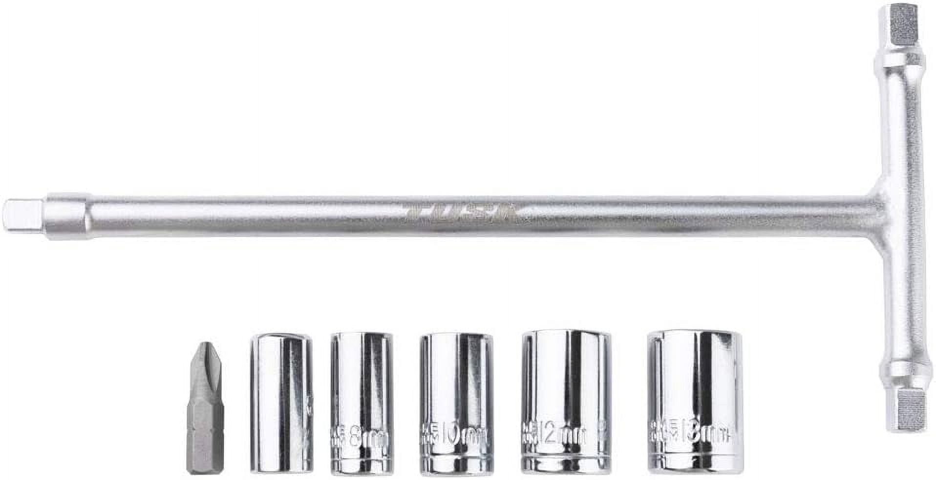 TUSK 3-Way Mini T-Handle Wrench Tool Kit 1/4" Drive - Walmart.com