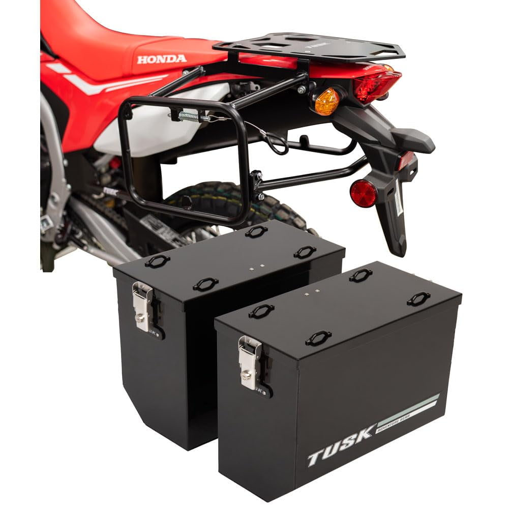 TUSK Aluminum Panniers with Pannier Racks Black, 1467340142 V2 Medium ...