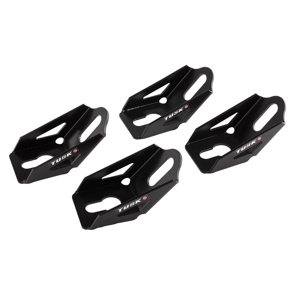 TUSK Maverick X3 Tie Down Adapters 4 Pack Black Powder Coated for CAN ...