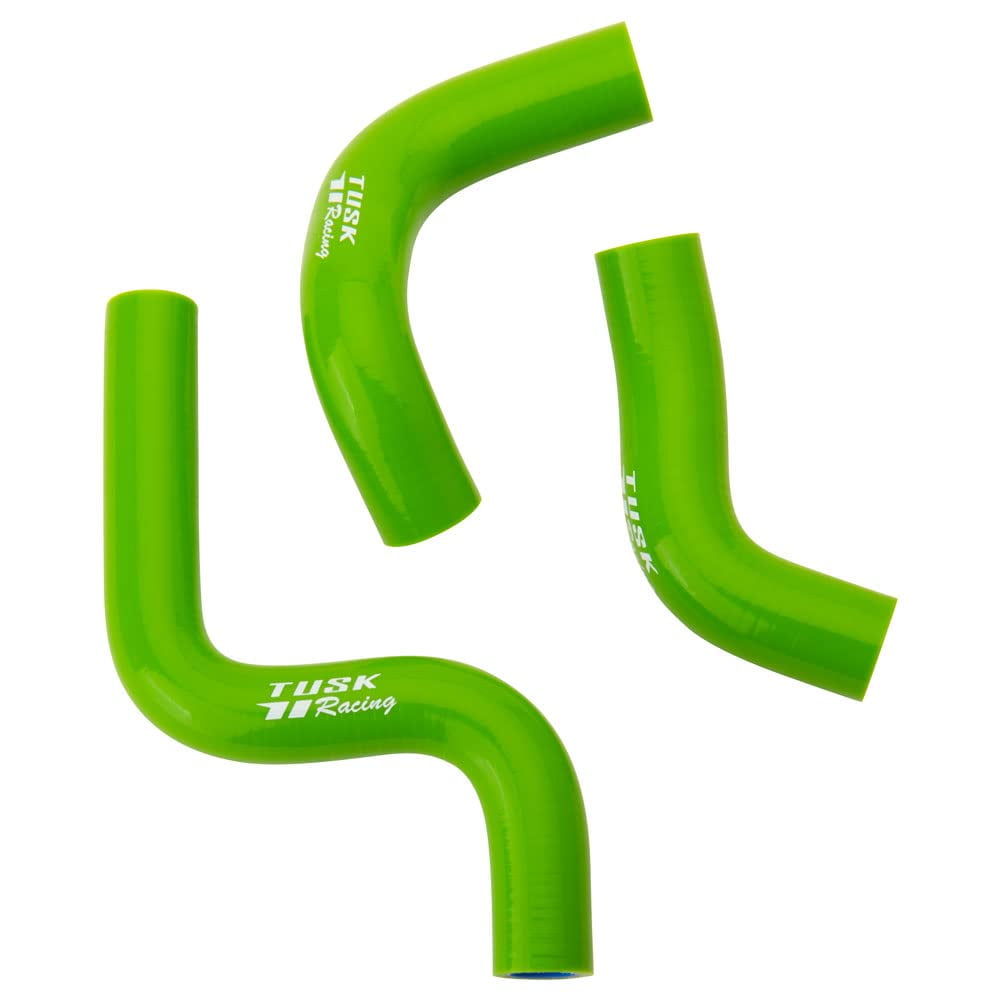 TUSK Off-Road Radiator Hose Kit Green For Kawasaki KX112 2022-2024 ...