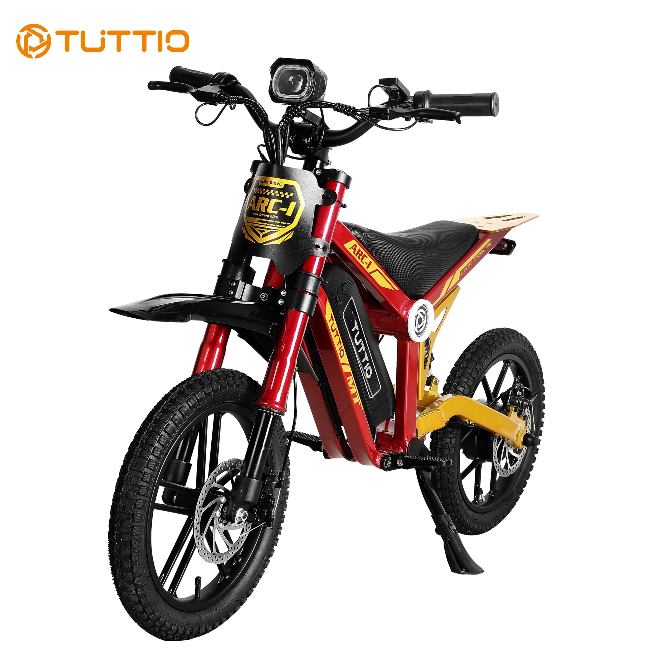 TUTTIO ARC-1 750W Mini Electric Dirt Bike for Kids 8-14, 5-Speed Modes Electric Motorcycle ...