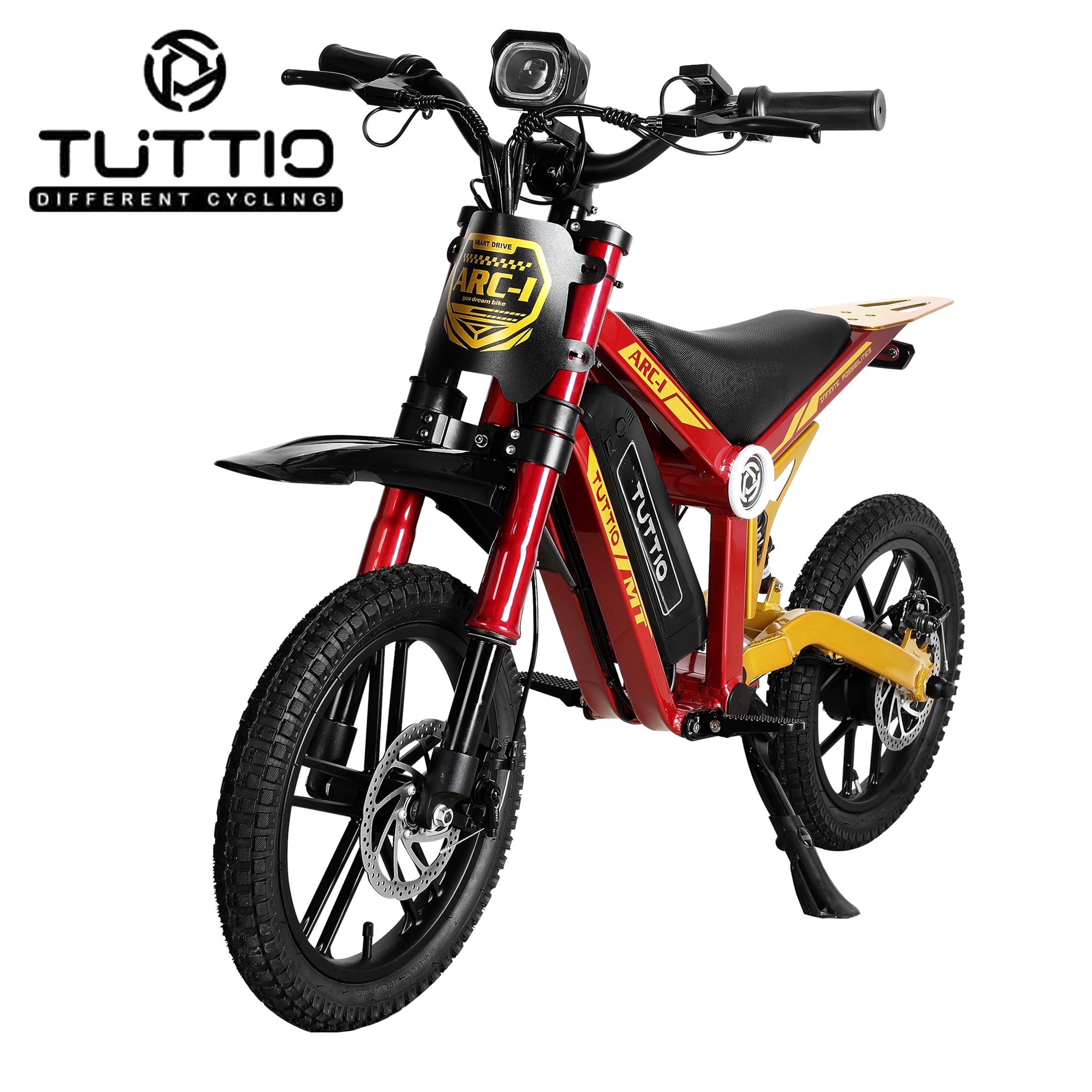 TUTTIO ARC-1 750W Mini Electric Dirt Bike for Kids 8-14, 5-Speed Modes Electric Motorcycle ...