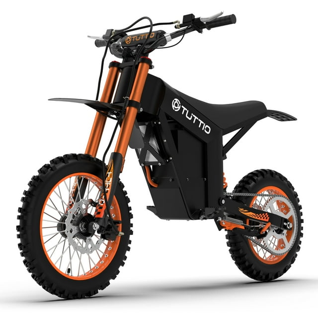 TUTTIO Soleil01 2000W 48V 21Ah 200N.m 37 Miles Per Hour Electric Dirt Bike - Walmart.com