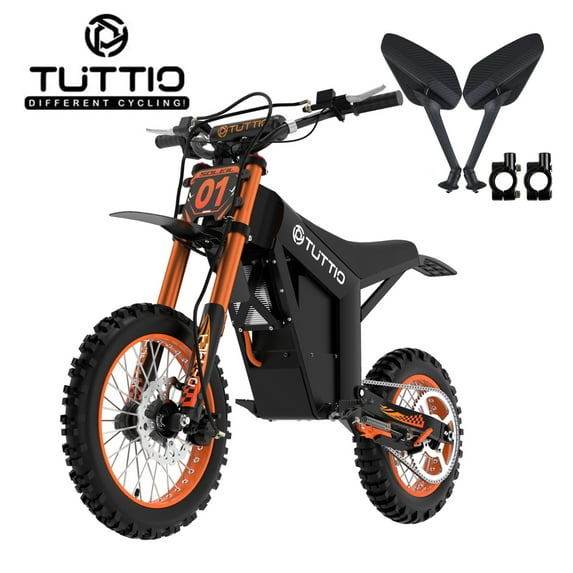 TUTTIO Soleil01 48V/21Ah Removable Battery,High-Torque Electric Dirt Bike Adult Teen, 200N.m,14 ...