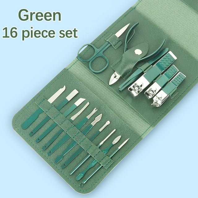 TUTUnaumb 16pcs/set Nail Cutter Set Makeup Beauty Tool Nail Clipper ...
