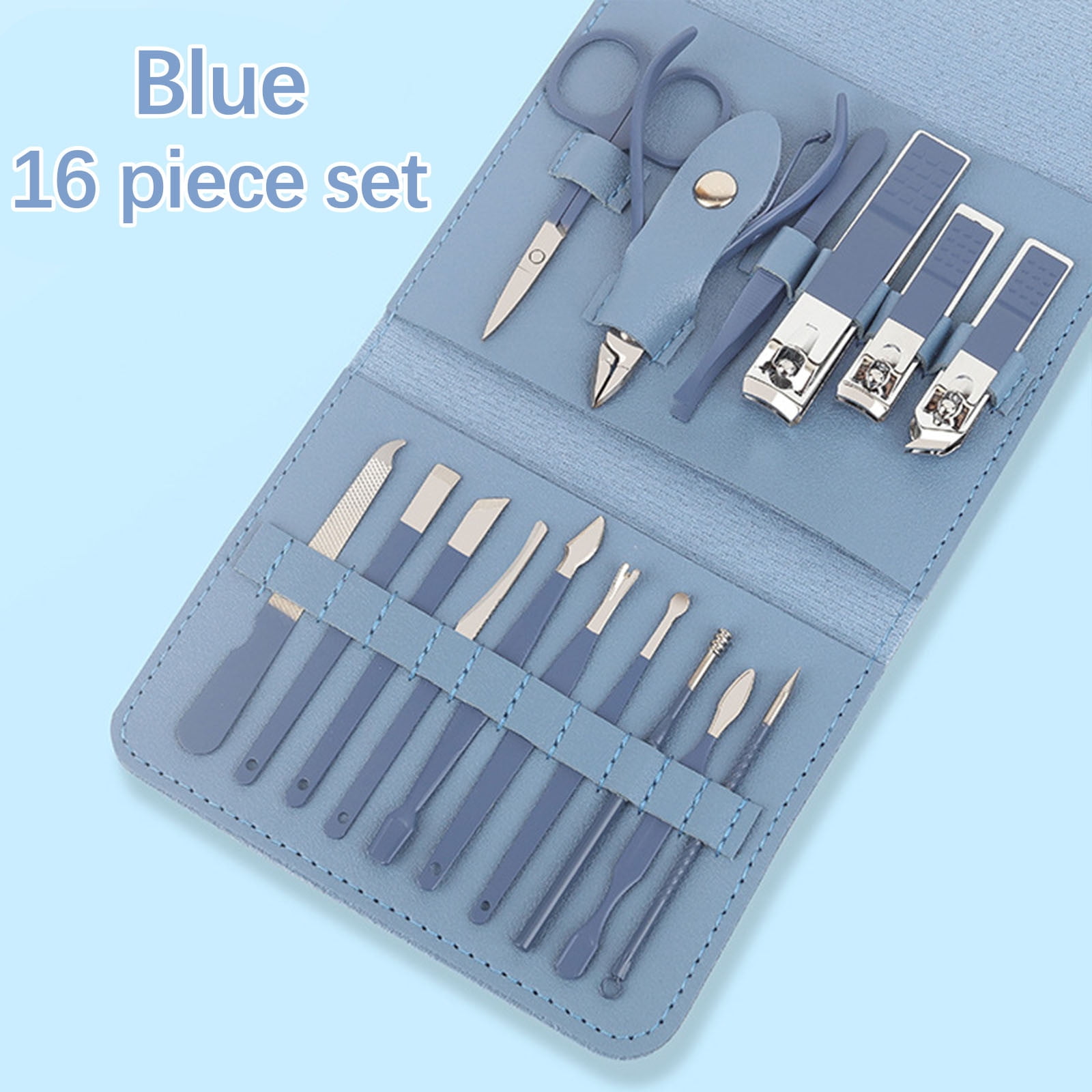 TUTUnaumb 16pcs/set Nail Cutter Set Makeup Beauty Tool Nail Clipper ...