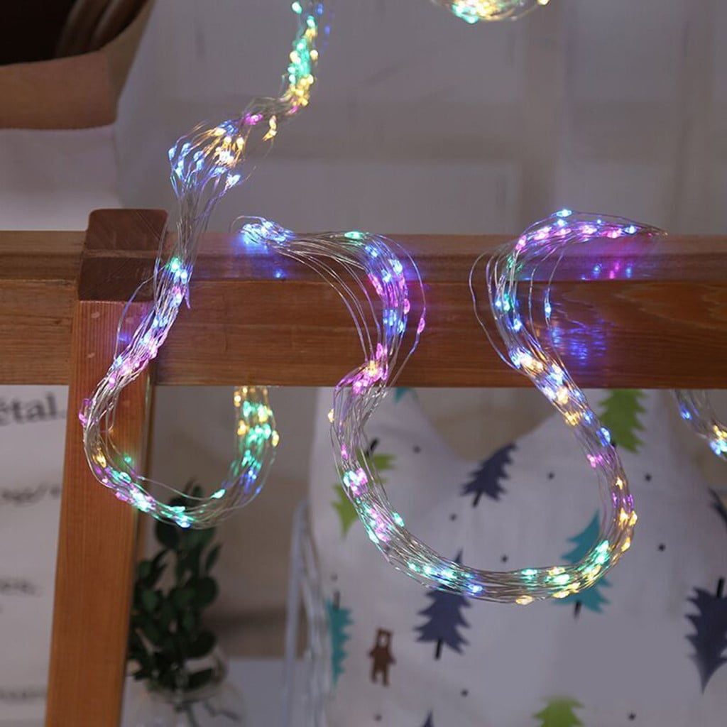TUTUnaumb 2022 Winter 200 LEDs String Lights With 10 Strands Copper ...