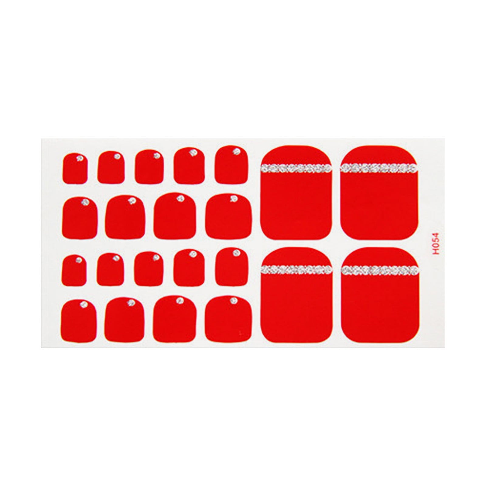 TUTUnaumb 2022 Winter Christmas Beauty & Health Foot Stickers Foot Nail ...