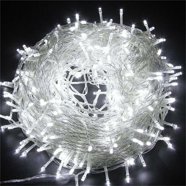 LED Pearl Beads String Lights, Battery Powered Pearls Garland Fairy ...