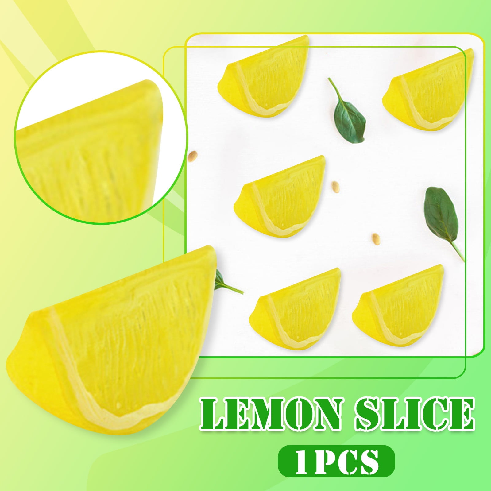 TUTUnaumb 2022 Winter Moon Shaped Yellow Lemon Block Realistic Fake ...