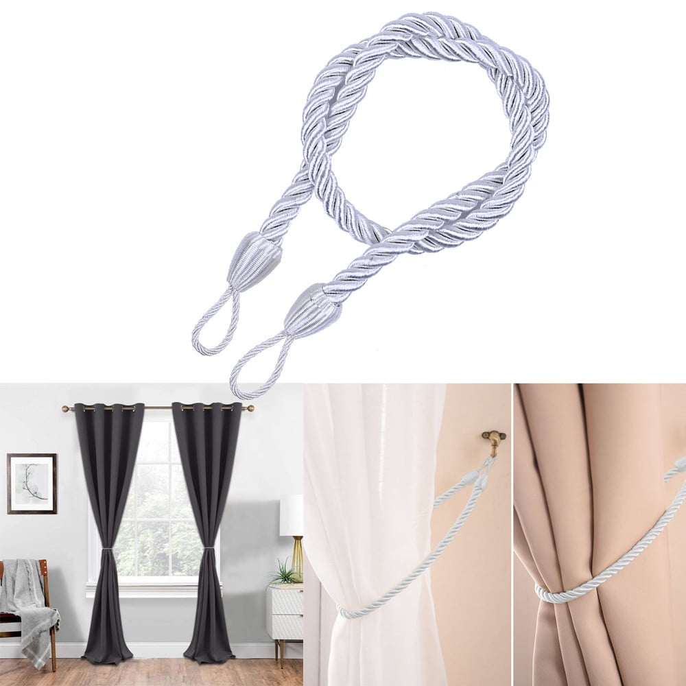 TUTUnaumb 2022 Winter Ropes Tie Backs For Window Curtain Cord Buckle ...