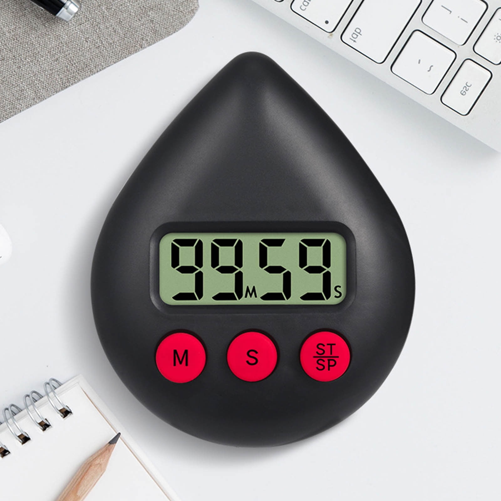 TUTUnaumb 2022 Winter Water Drop Electronic Timer Timer Reminder ...