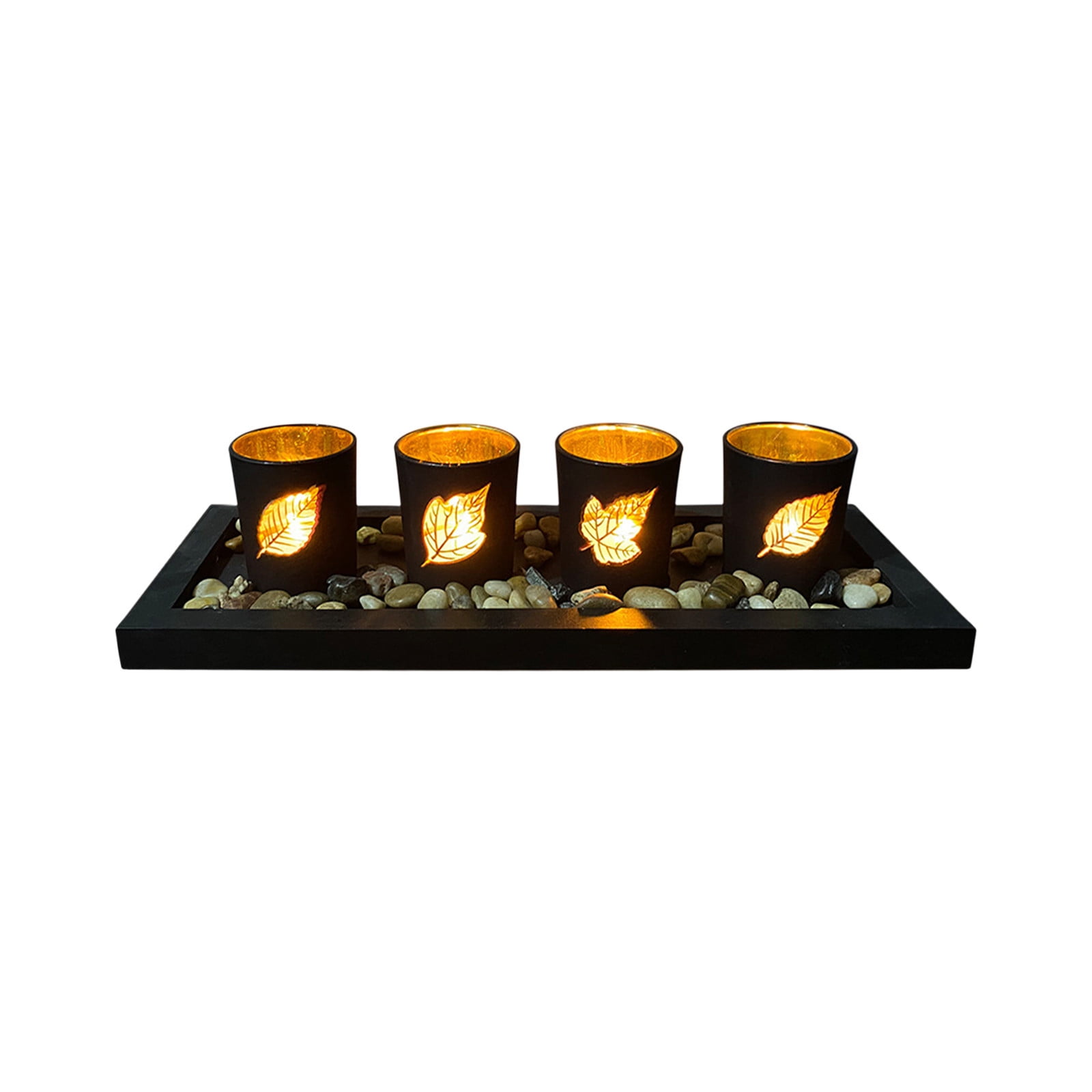 TUTUnaumb 4 Candle Holder Candle Holder Table Centerpiece Wedding ...