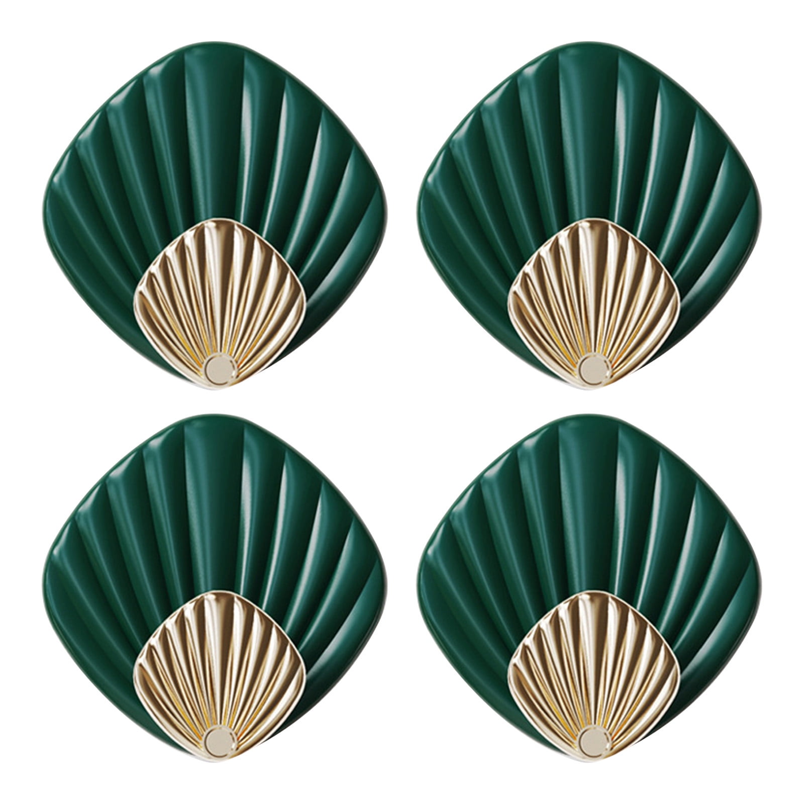 TUTUnaumb 4pc/Set Of Wall Hanging Bag Hook Paste Type Perforated Free ...