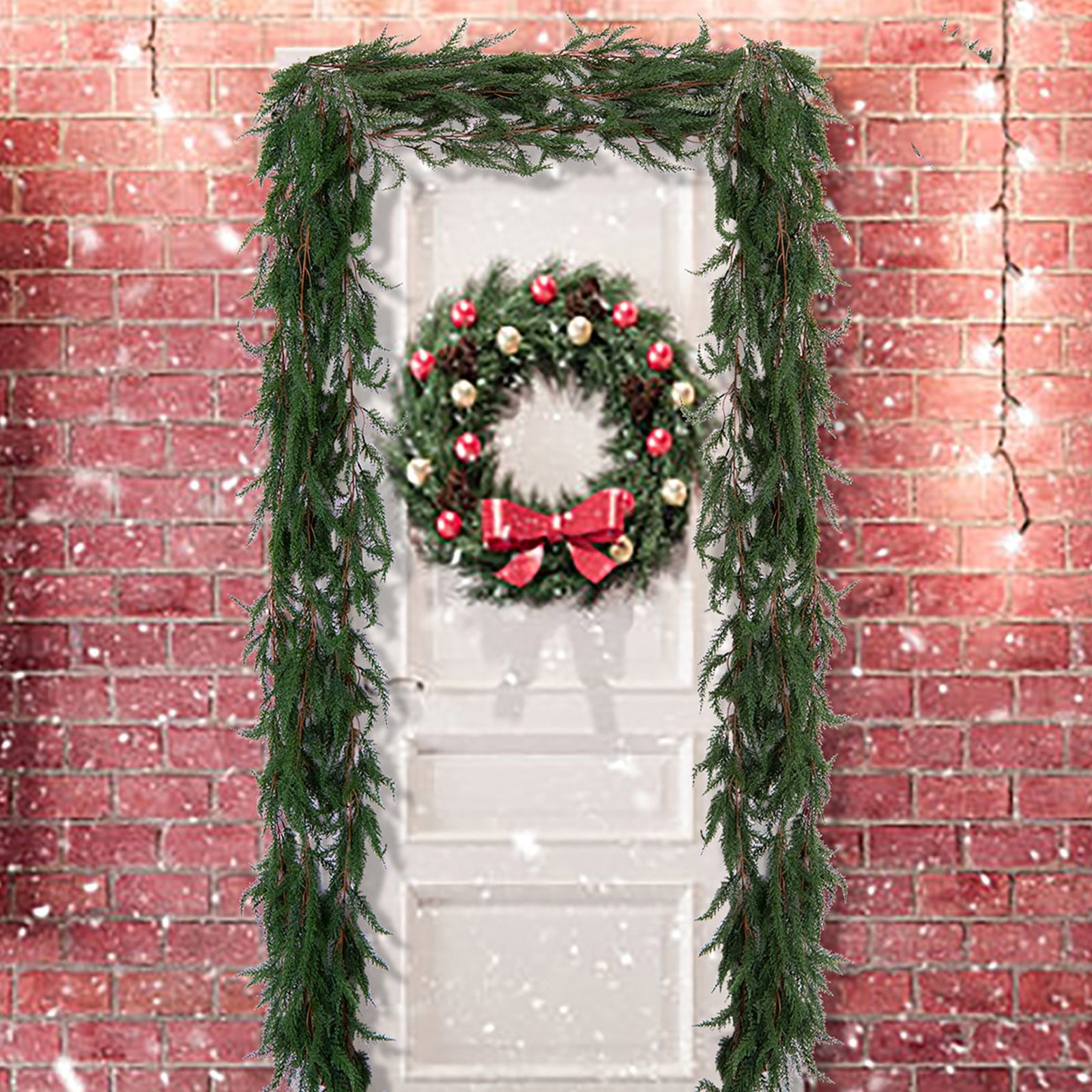 TUTUnaumb 5.9Ft Christmas 144 Forked Tussock Canes Rattan Soft Rubber ...