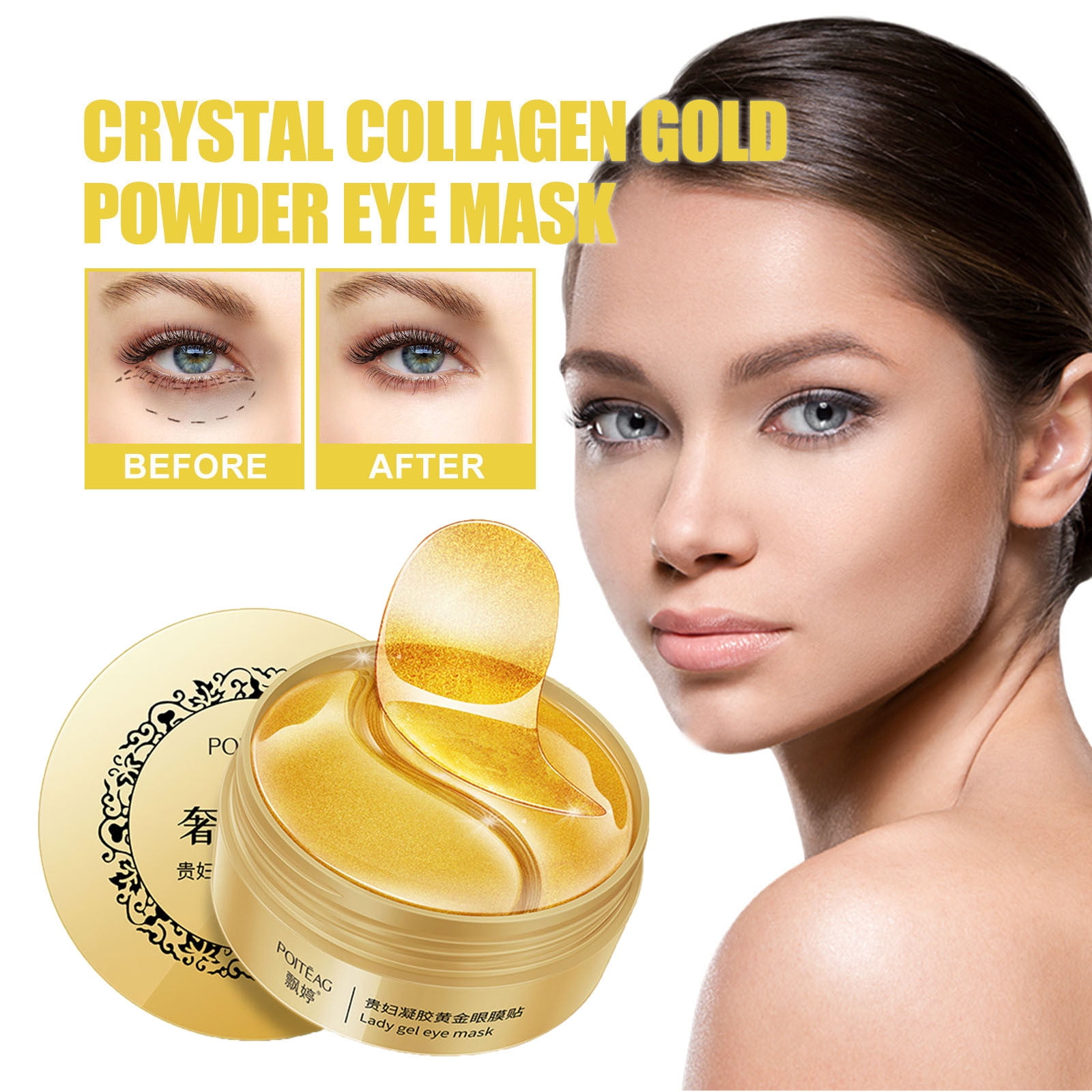 TUTUnaumb 60 Pads Eye Pads, Dark Circles Removal, AntiAgeing, Wrinkles ...