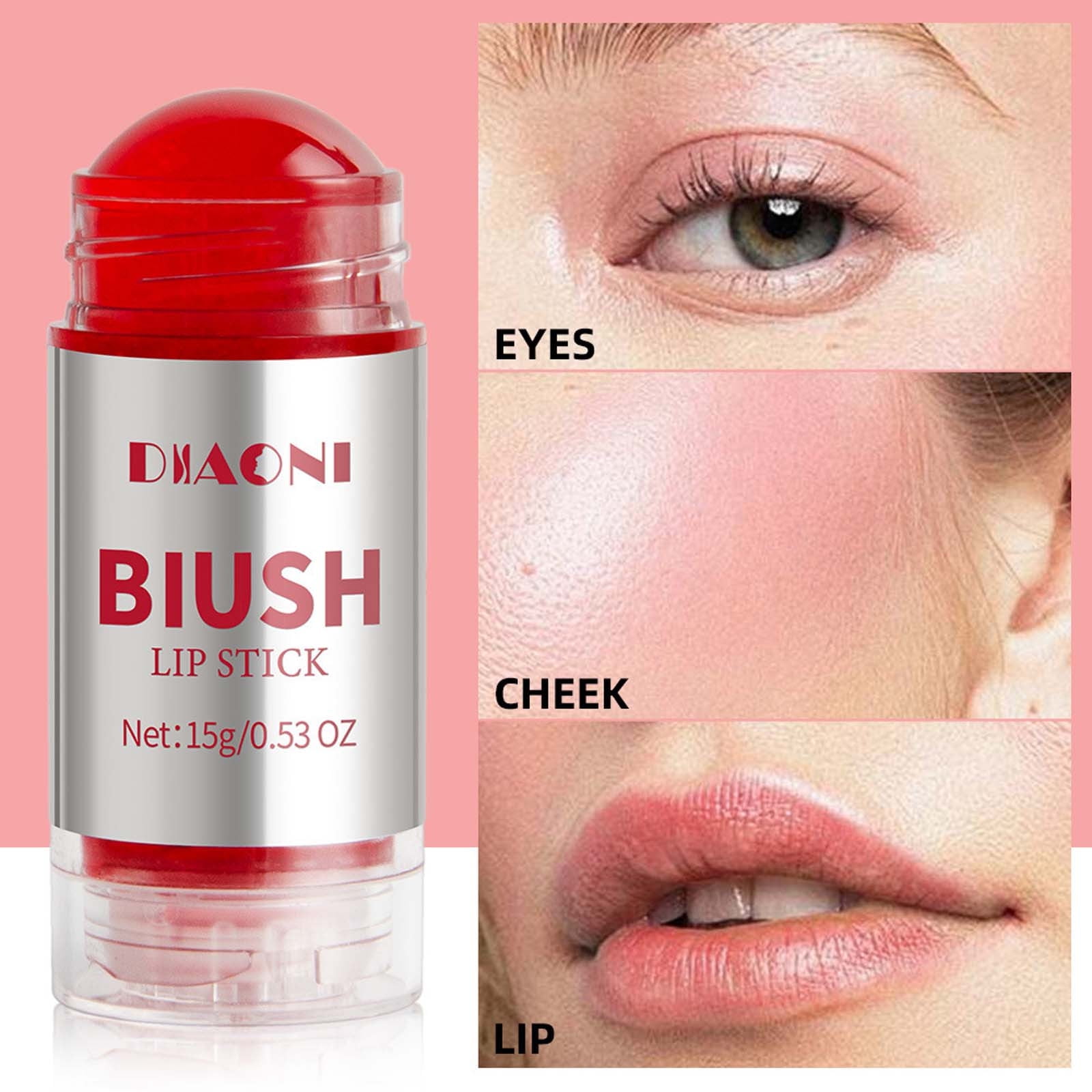 TUTUnaumb Blush Stick Set Matte Cream Blush Stick for Cheeks, Eyes and ...