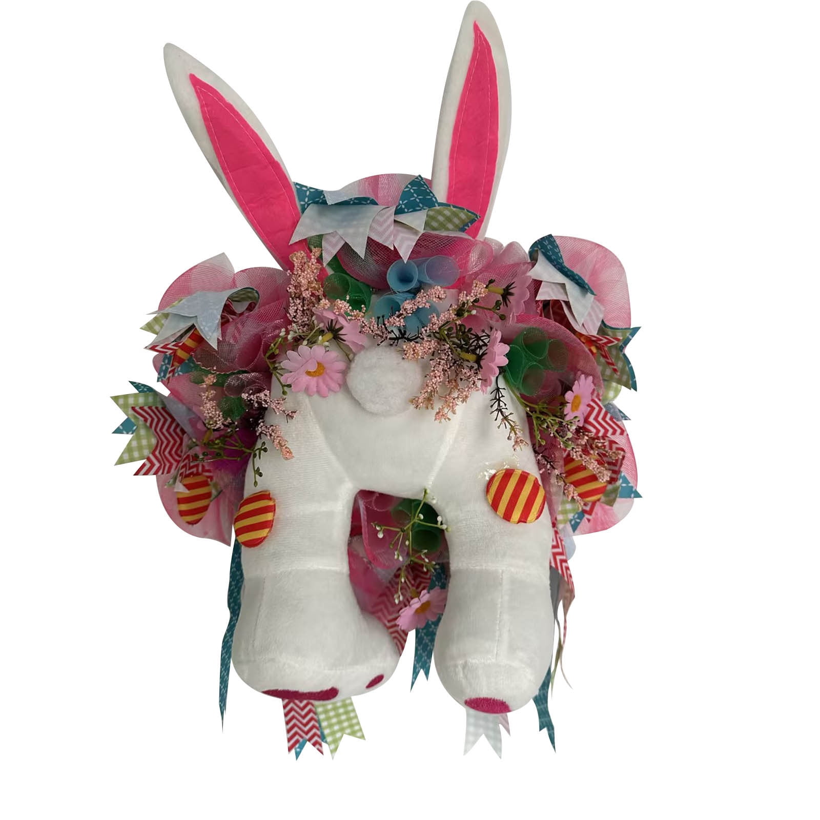 TUTUnaumb Easter Bunny Door Ornament, 2024 Upgrade Easter Wreaths for ...