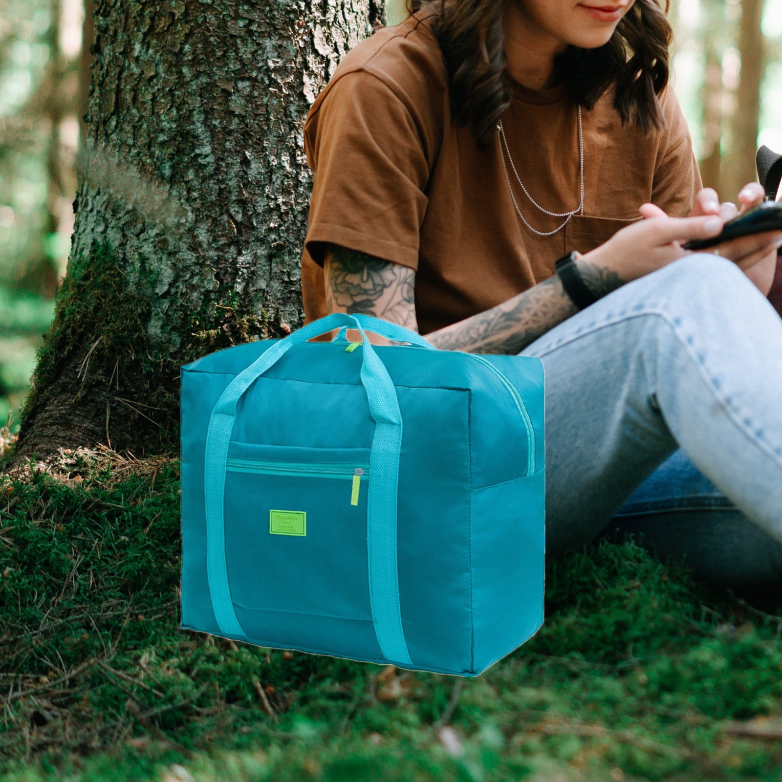 TUTUnaumb Foldable Travel Duffel Bag Tote Backpack For Spirit Airlines ...