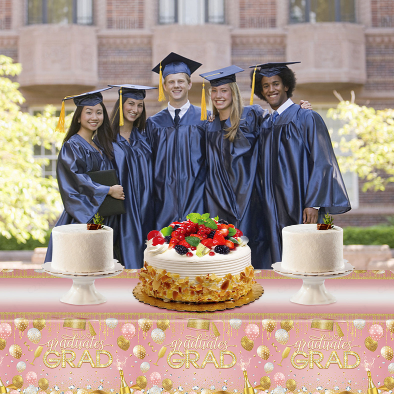 TUTUnaumb Graduation Tablecloths Rectangular Plastic Tablecloth ...
