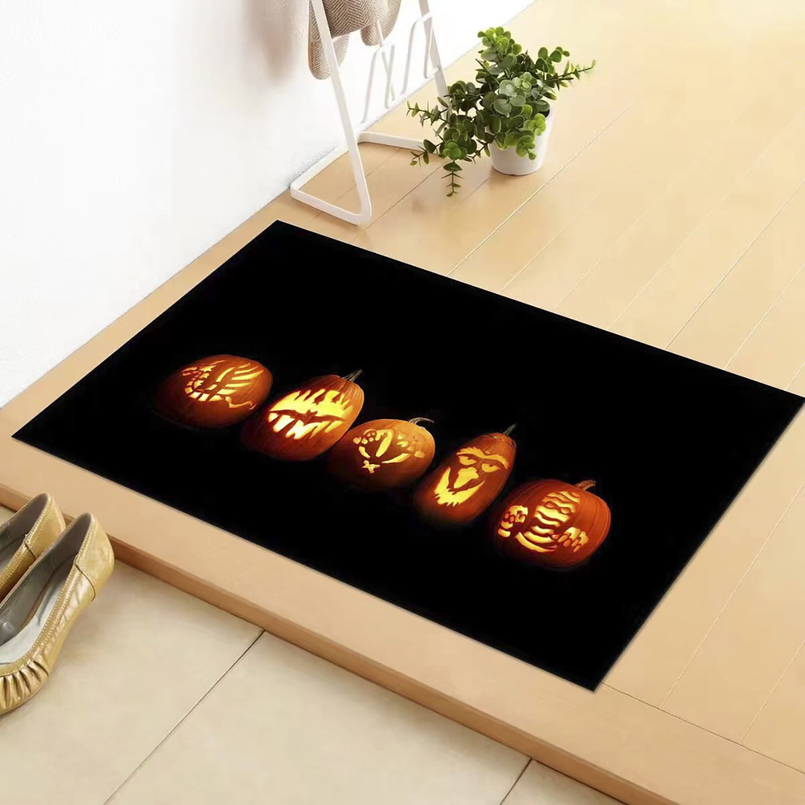 TUTUnaumb Halloween Floor Mat Halloween Decorations Hallway Rug Kitchen ...