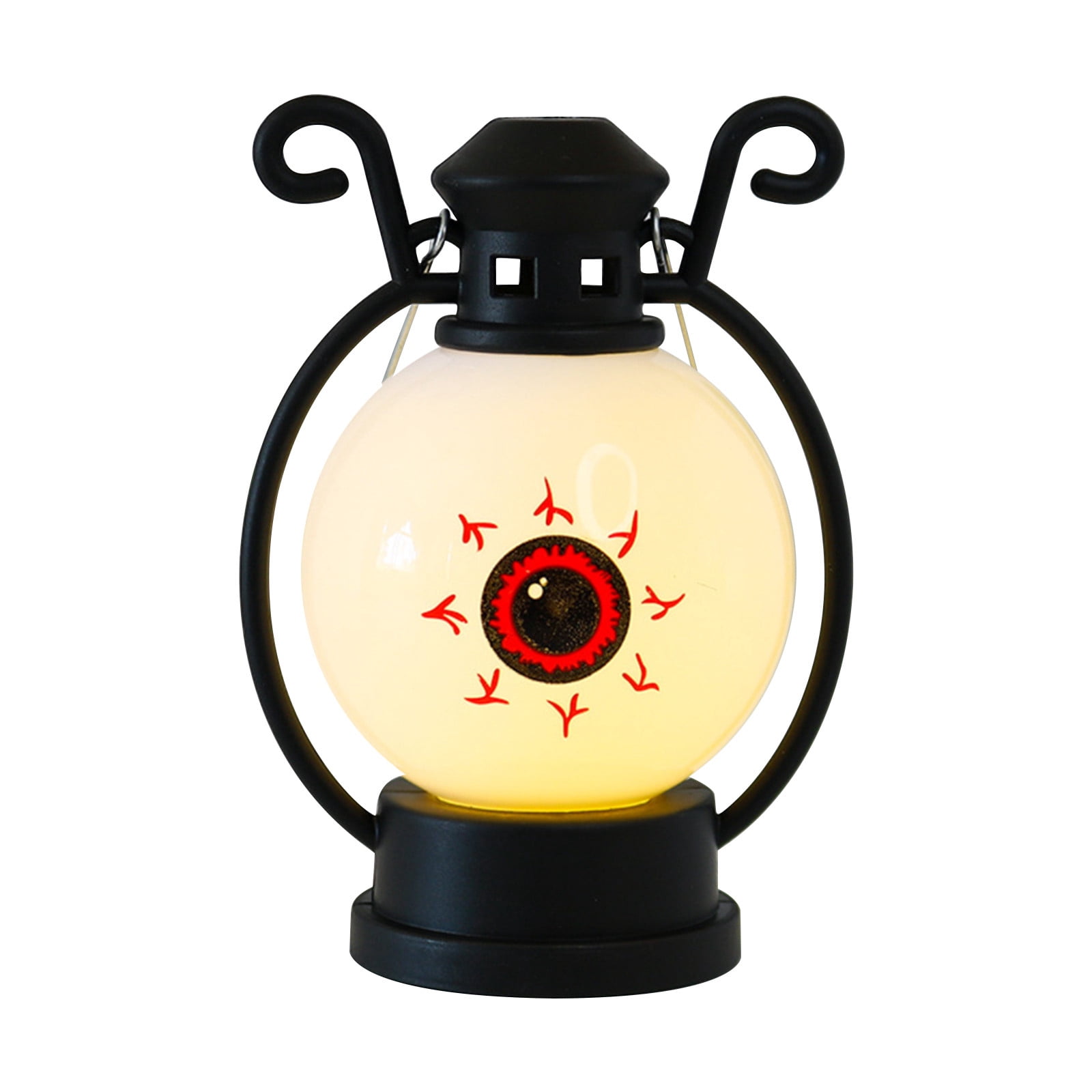 TUTUnaumb Halloween Wind Lantern Decoration Small Night Lantern Ghost ...