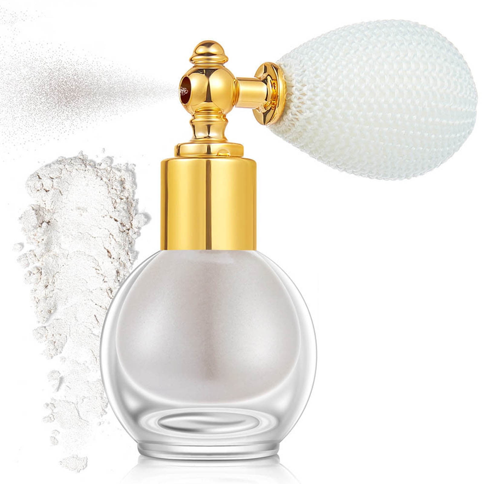 TUTUnaumb High-gloss Brightening Powder Spray Body Powder Spray Glitter ...