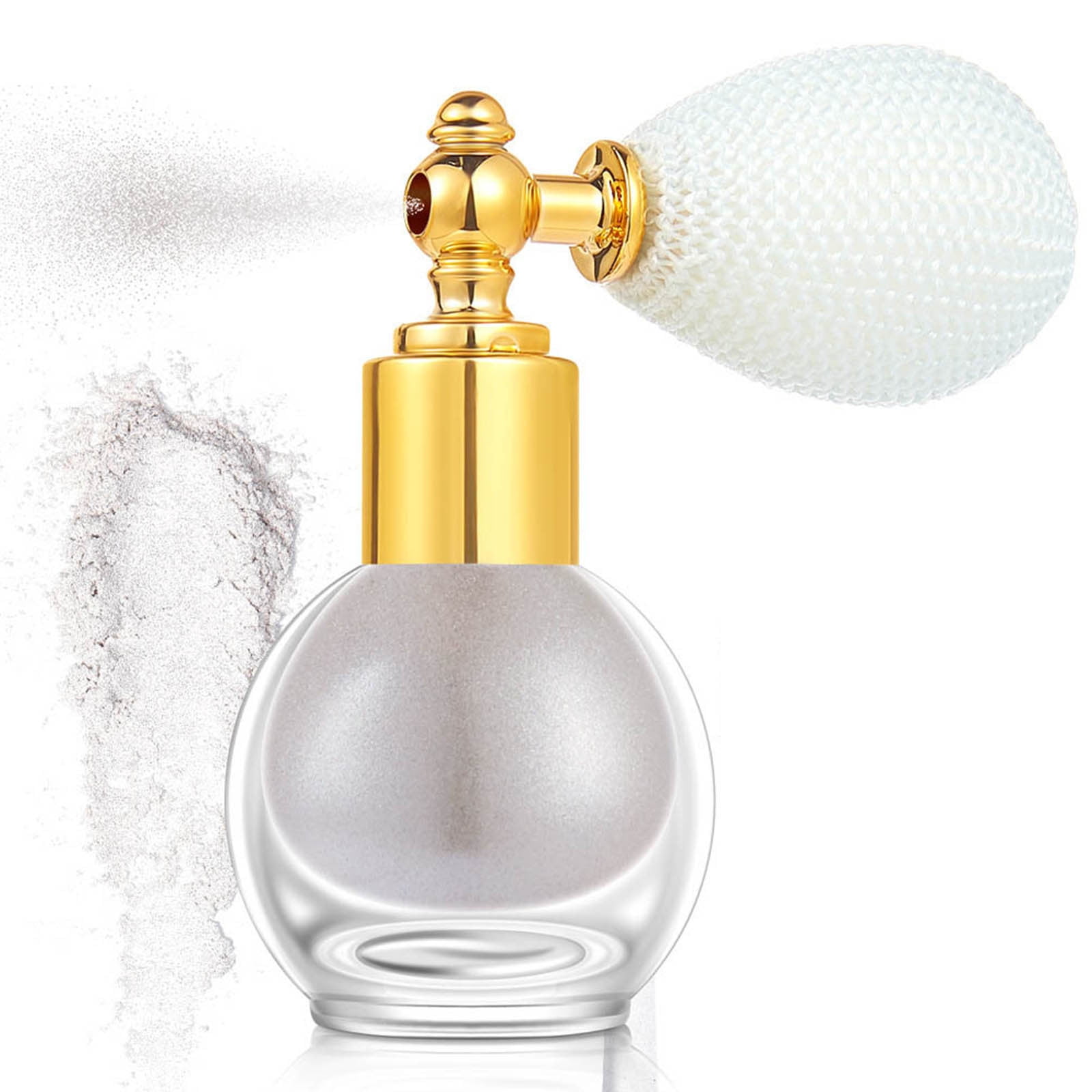 TUTUnaumb High-gloss Brightening Powder Spray Body Powder Spray Glitter ...