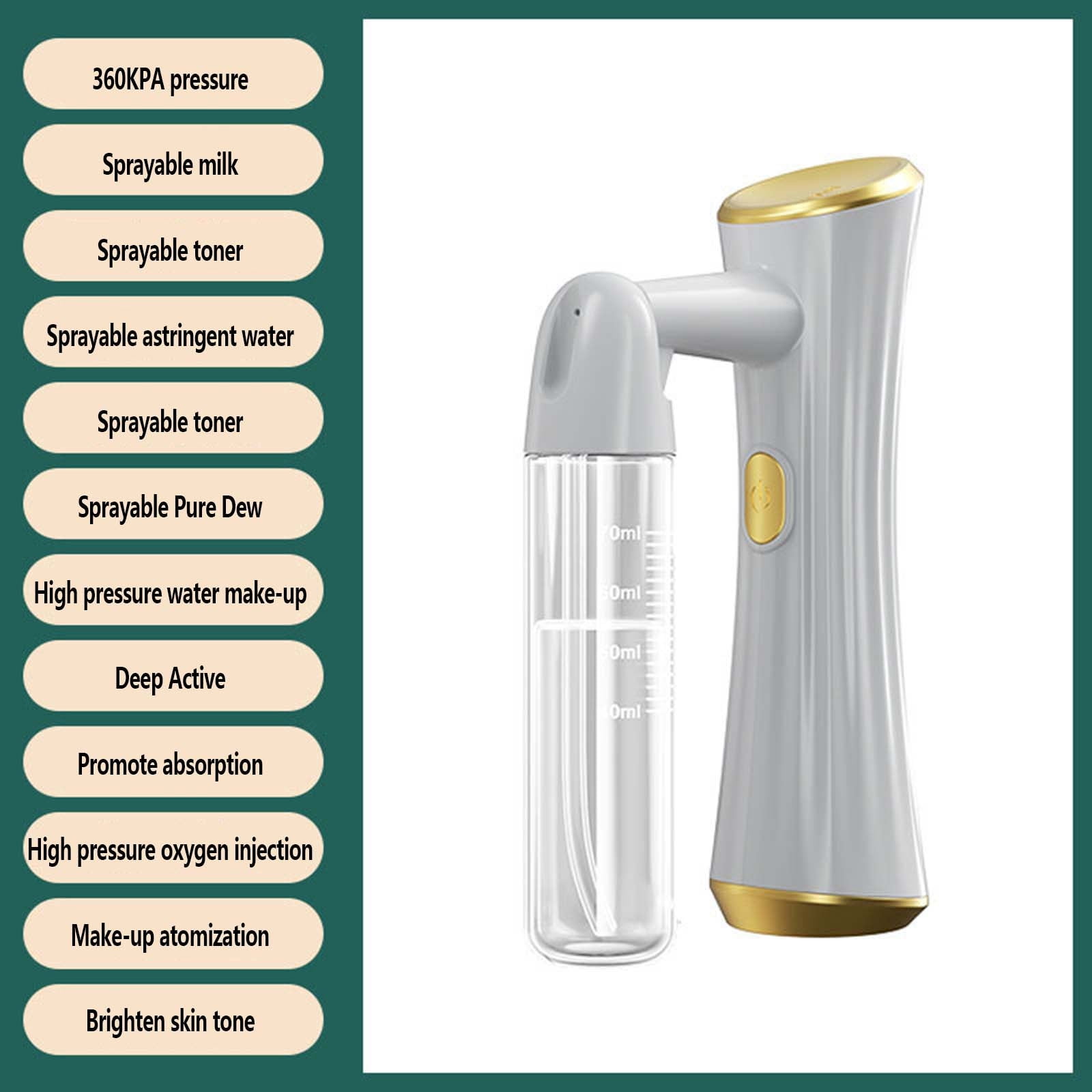 TUTUnaumb Household Hand-held Oxygen Injection Instrument Face ...