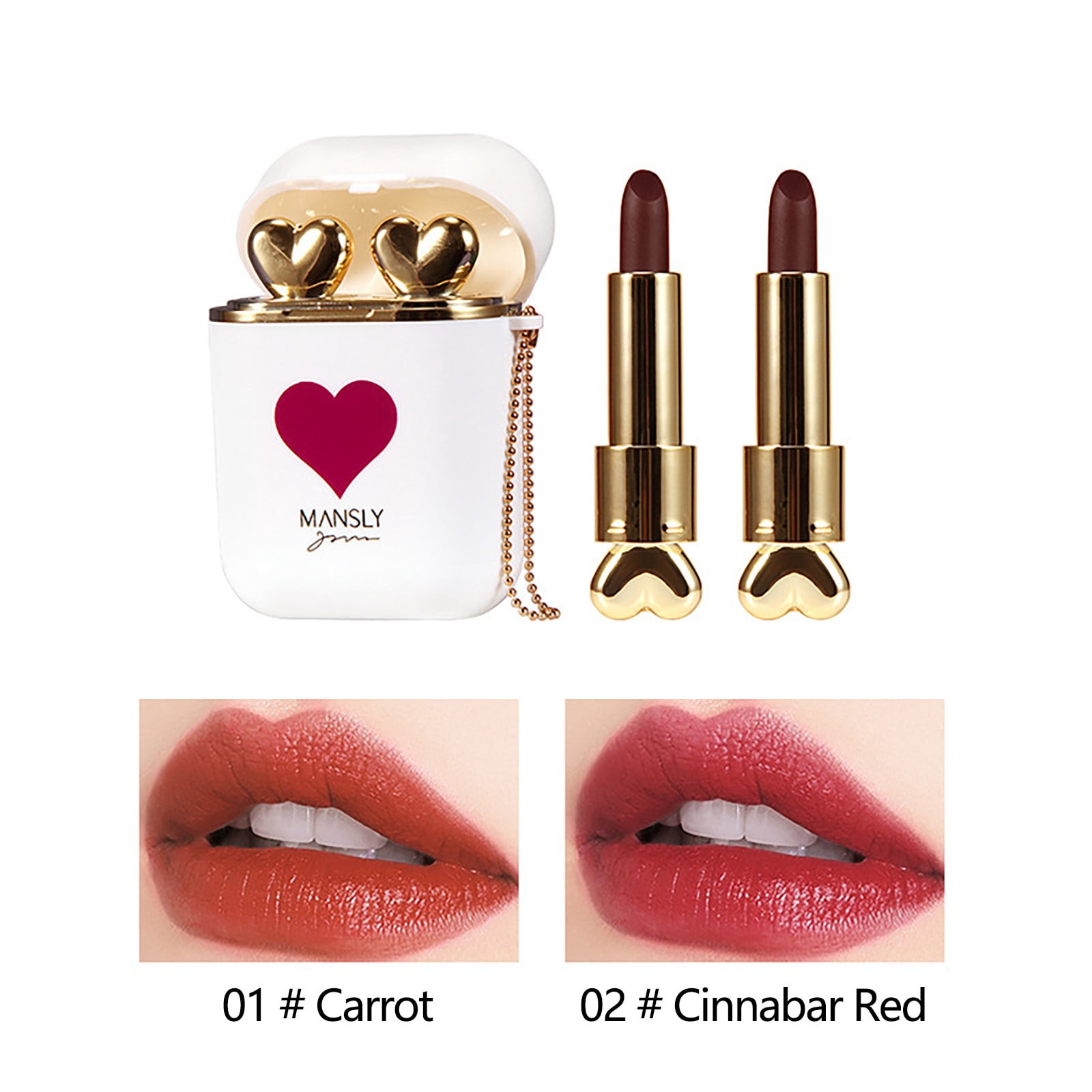 TUTUnaumb Love Earphones, Lipstick, Heart Soft Mist Sensation, Not ...