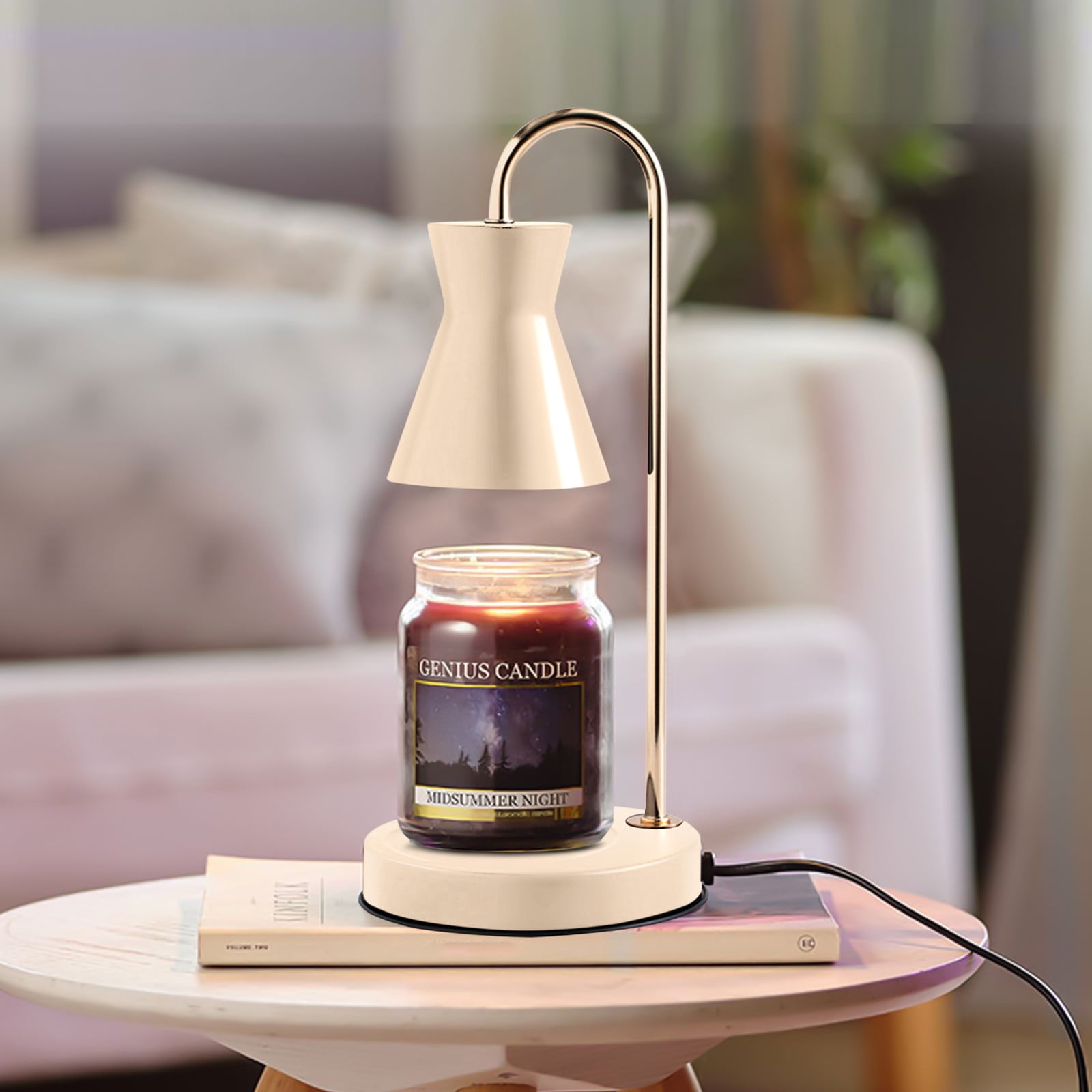 TUTUnaumb Metal Candle Warmer Dimmable Candle Light Candle Melter ...