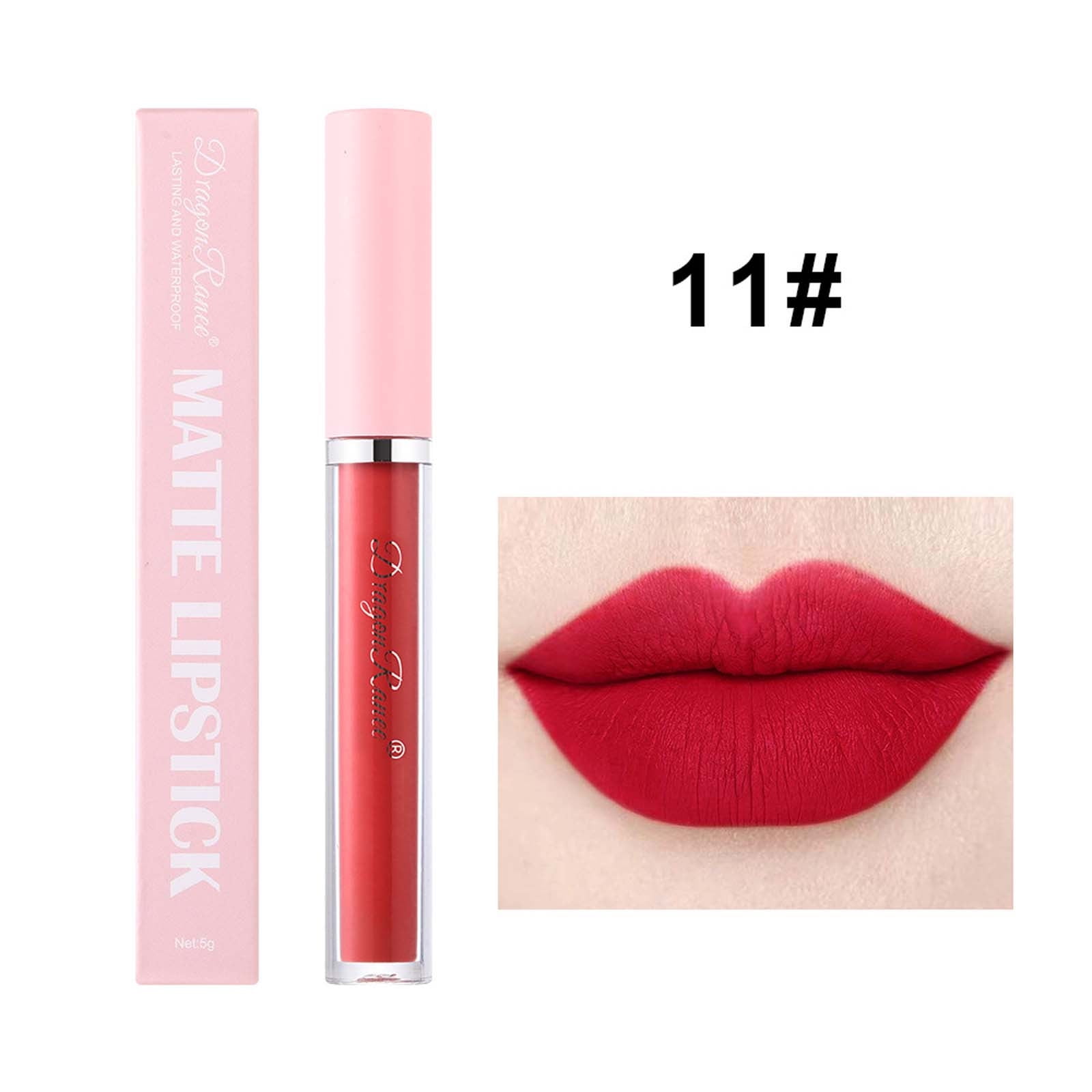 TUTUnaumb Mist Matt Lip Glaze Female Skin Color Is Not Easy To Stick ...
