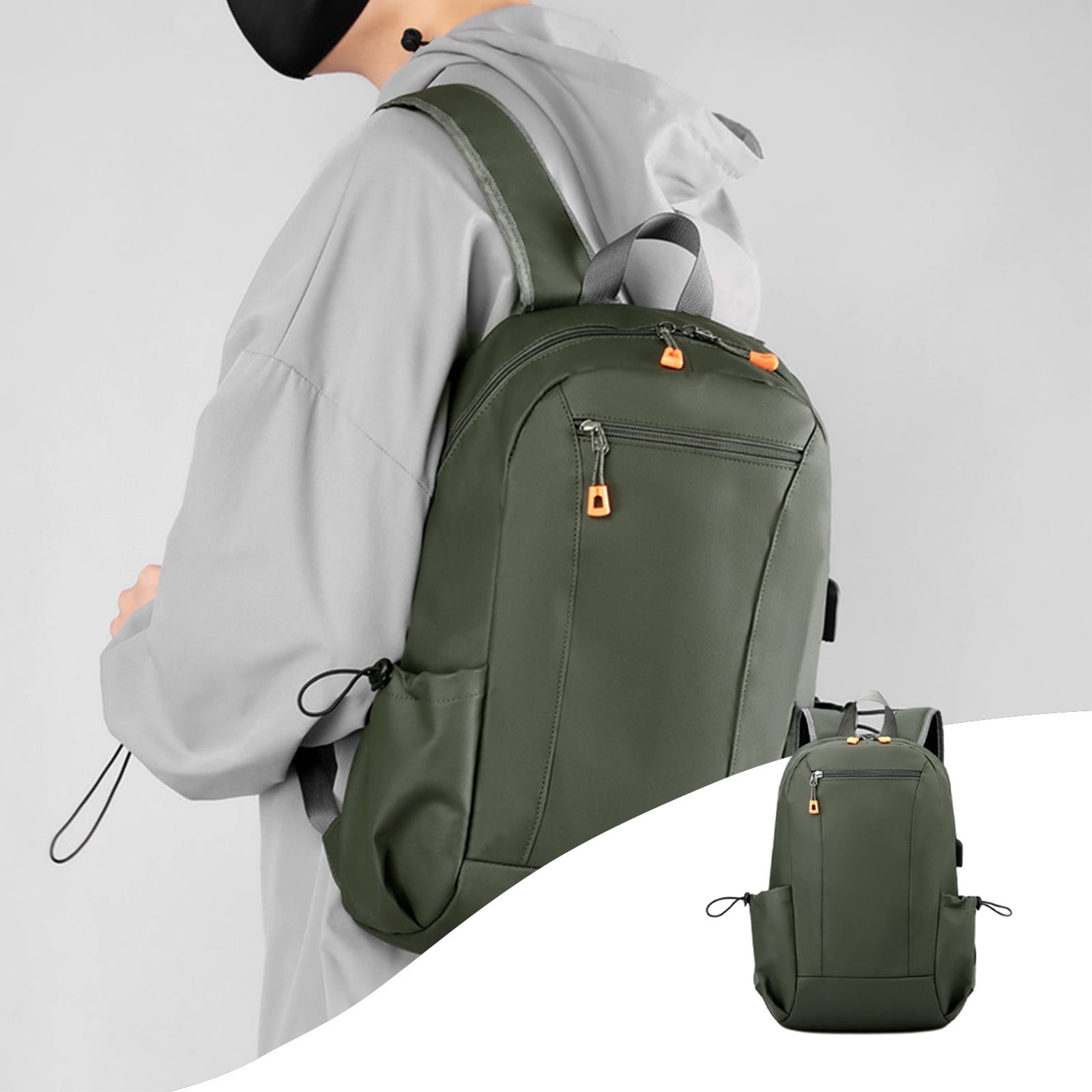 TUTUnaumb Multi USB High Capacity Functional Backpack Pack, Double ...