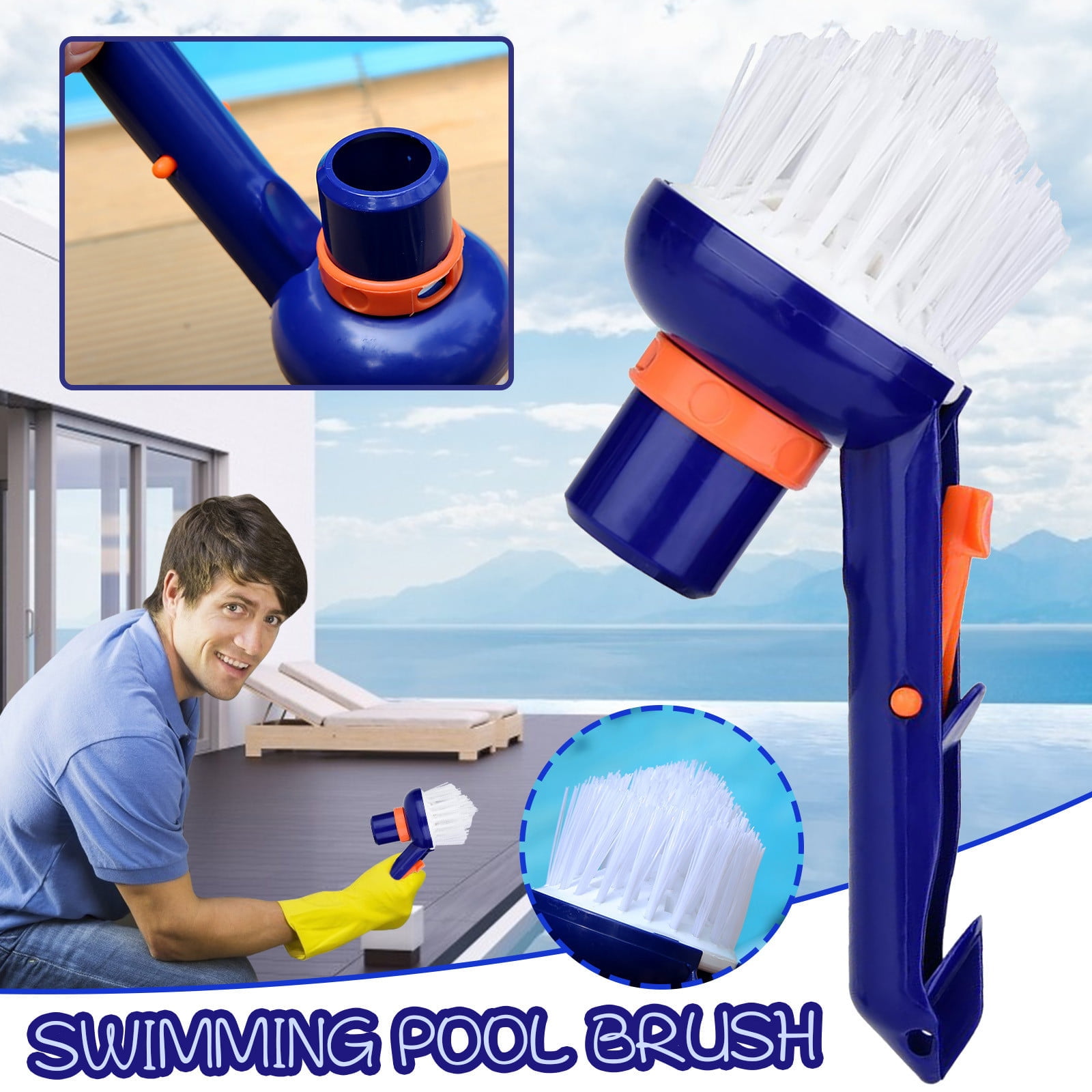 TUTUnaumb New Hot Sale Pool Corner Brush Corner Brush Swimming Pool Hot ...