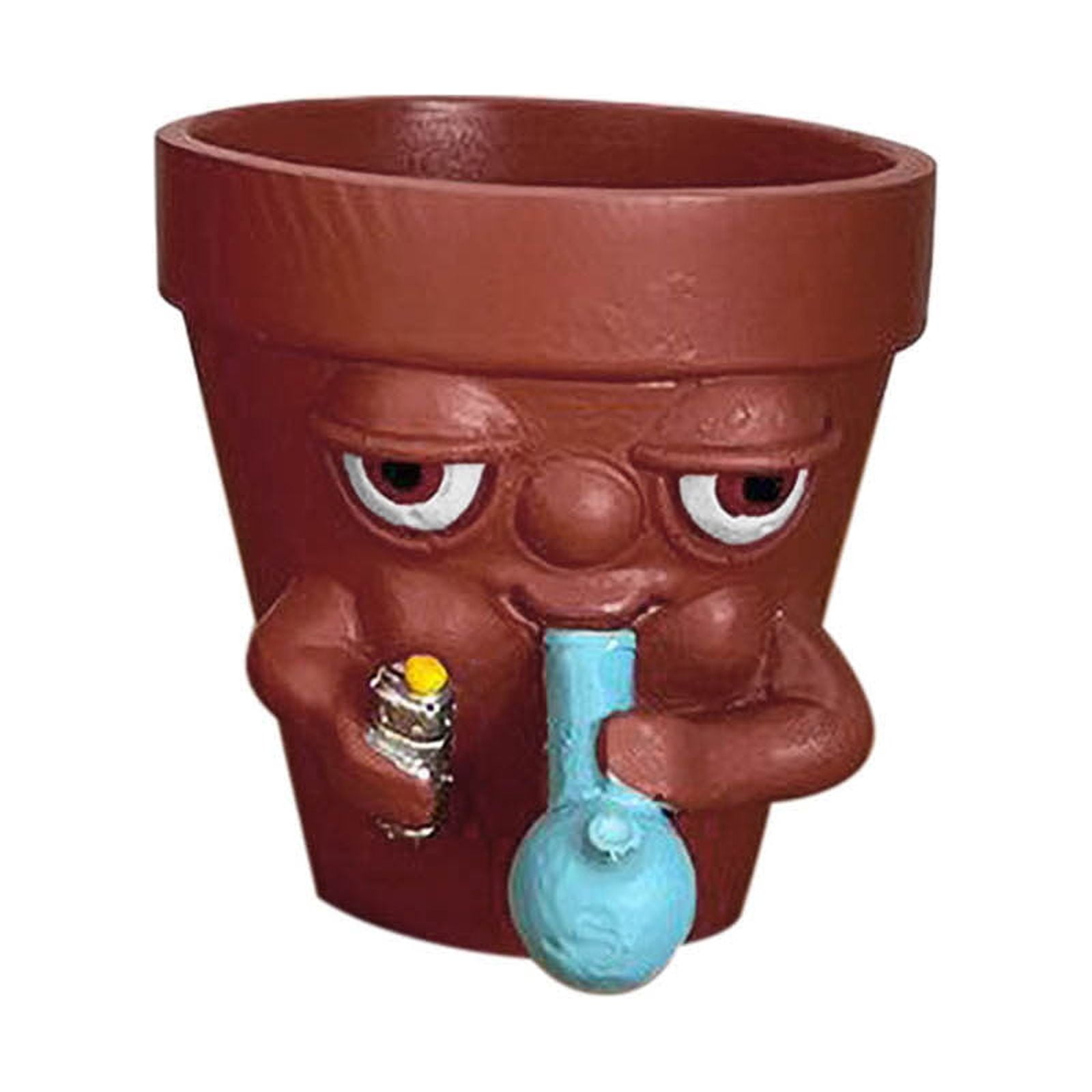 TUTUnaumb Personalized Funny Planter Mini Resin Plant Pots, Pot Planter ...