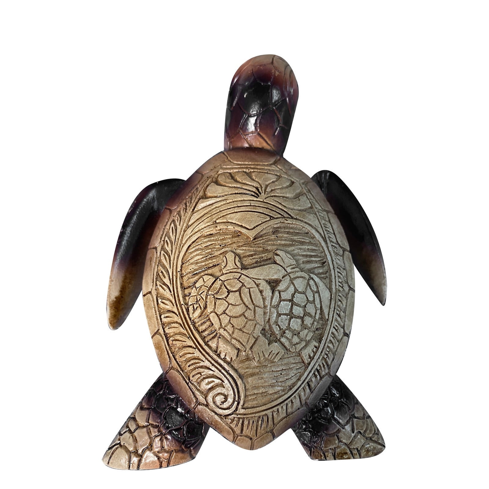 TUTUnaumb Sea Turtle Resin Crafts Simulation Statue For Home Decor ...
