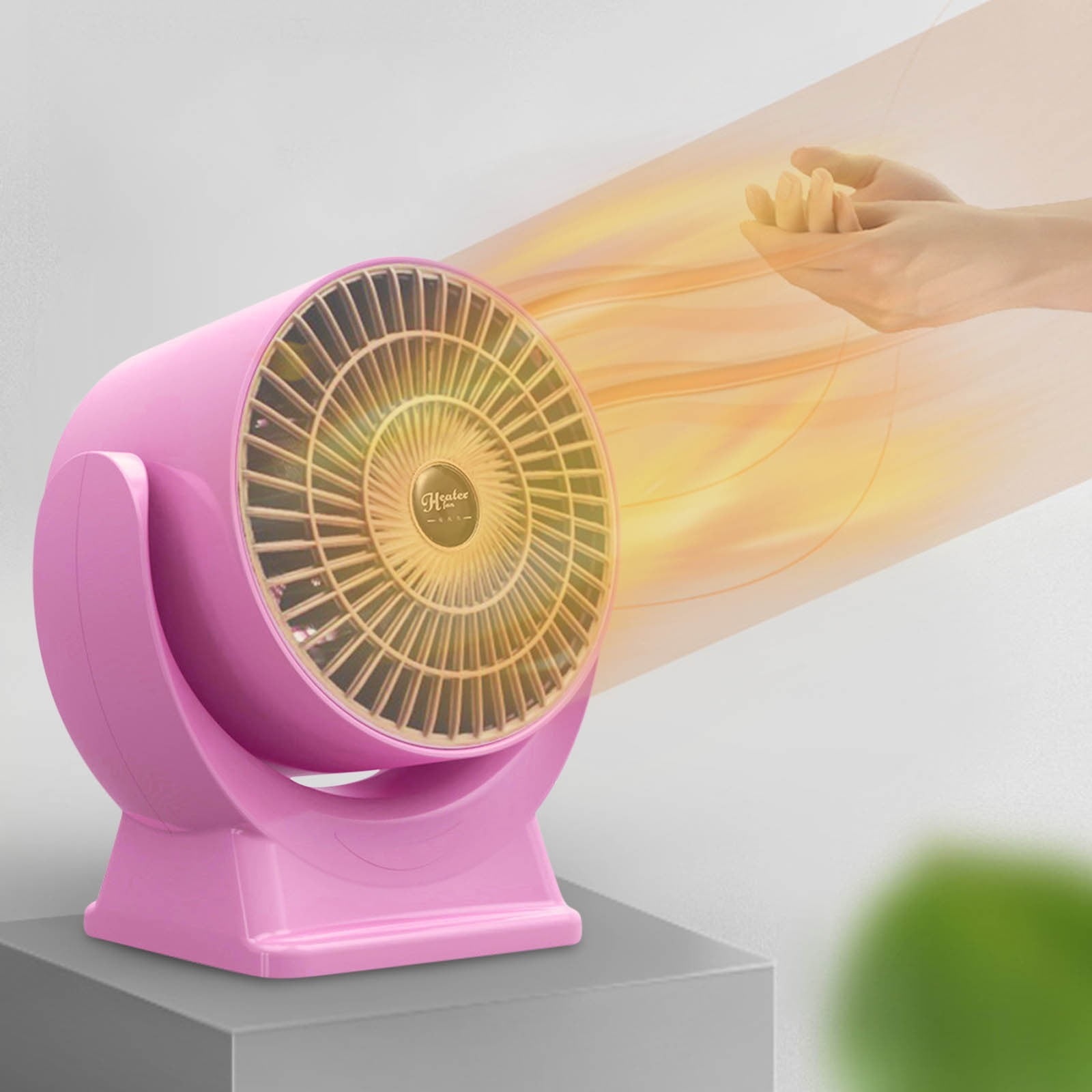 TUTUnaumb Space Heater Electric Desktop Heater PTC High Output Fan with ...