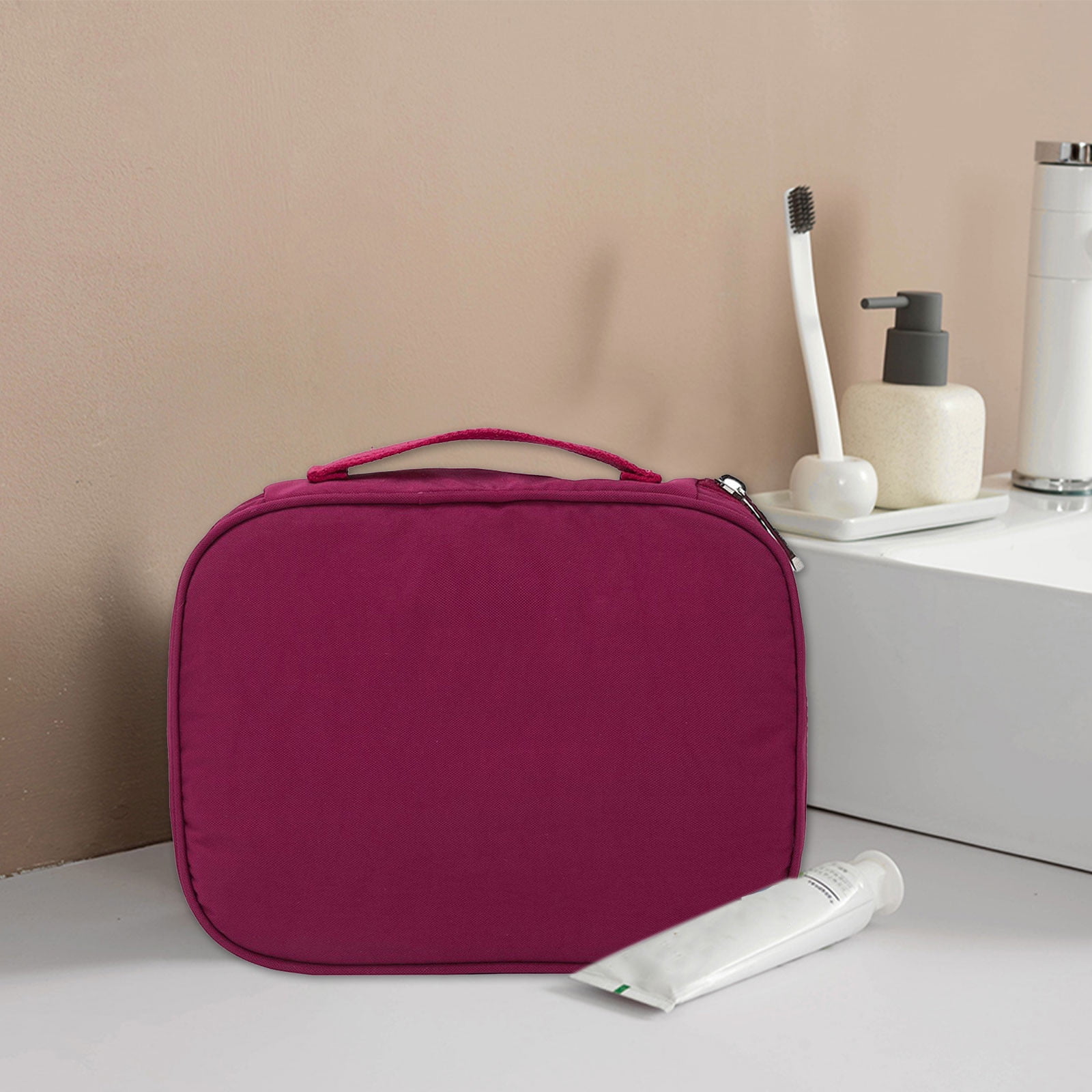 TUTUnaumb Travel Toiletry Bag With Hanging Hook For Women & Men Water ...