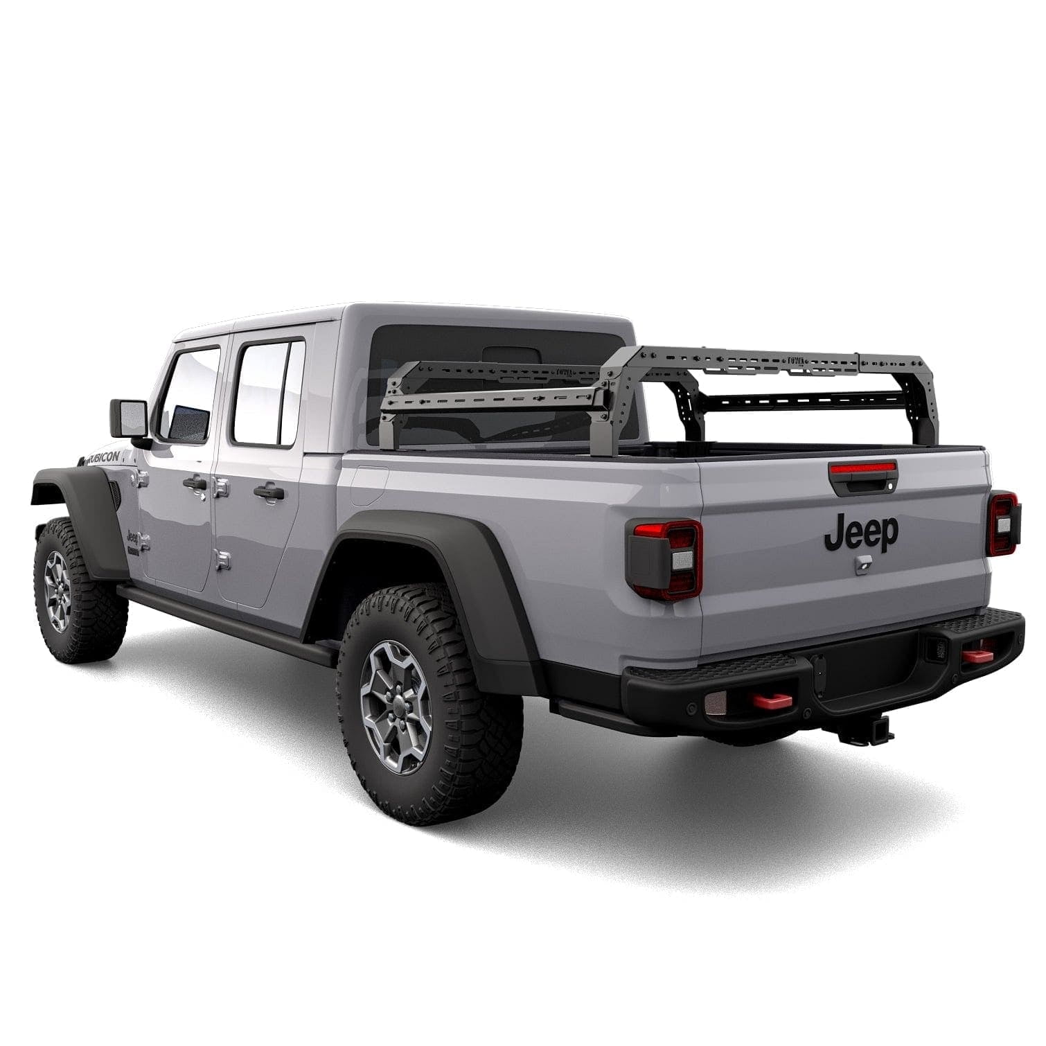 TUWA Pro Jeep Gladiator 2019-2024 Shiprock Mid Height Bed Rack, 12.5 ...