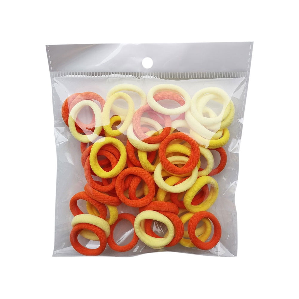 TUWABEII 2024 New Hair Ties 3cm Hair Loop Small Hair Rope No Damage To ...