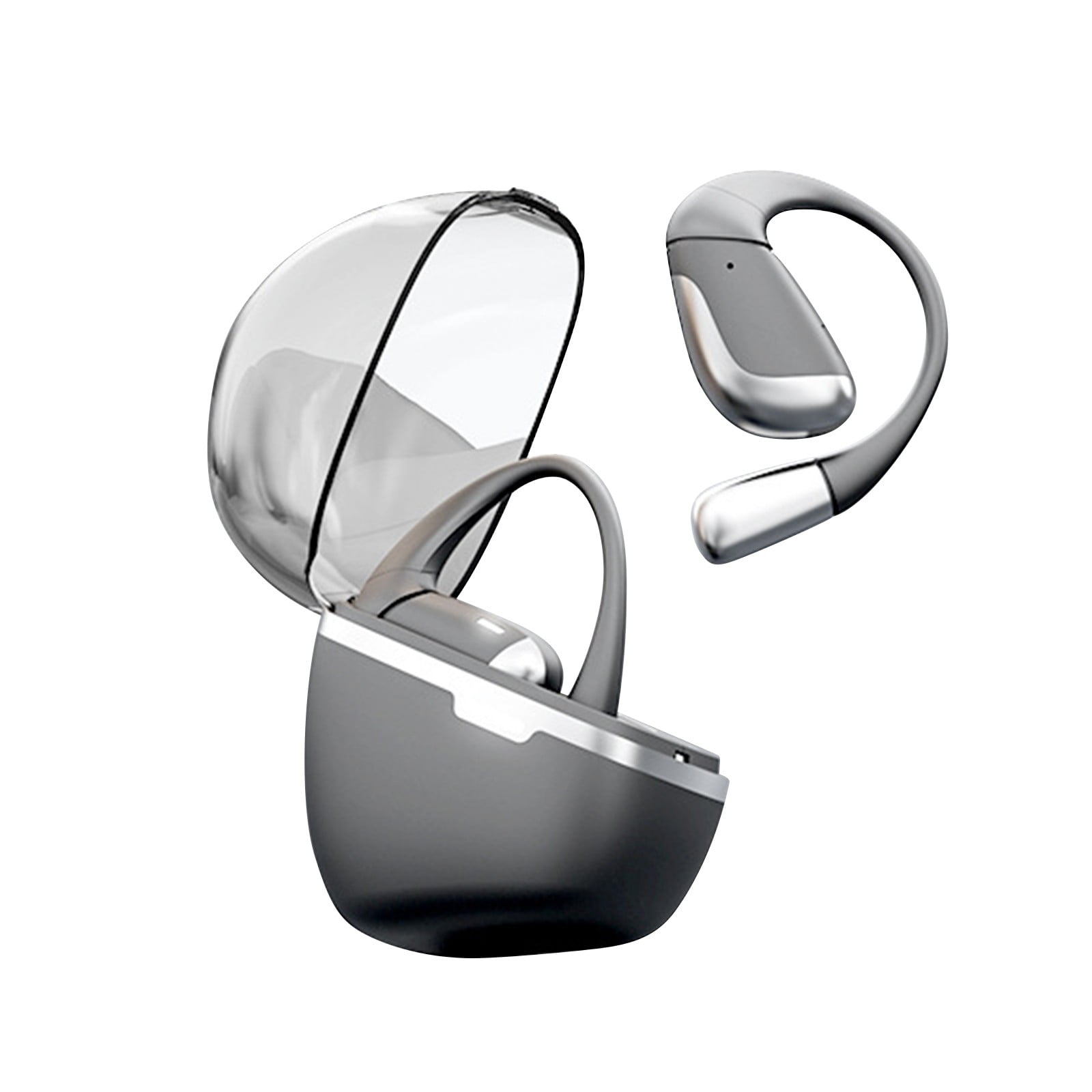 TUWABEII Bone Conduction Headphones Bluetooth Open Ear 5.3 Earbuds With ...