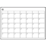 Whiteboard Magnetic Calendars For Refrigerator Family Notepad Daily ...