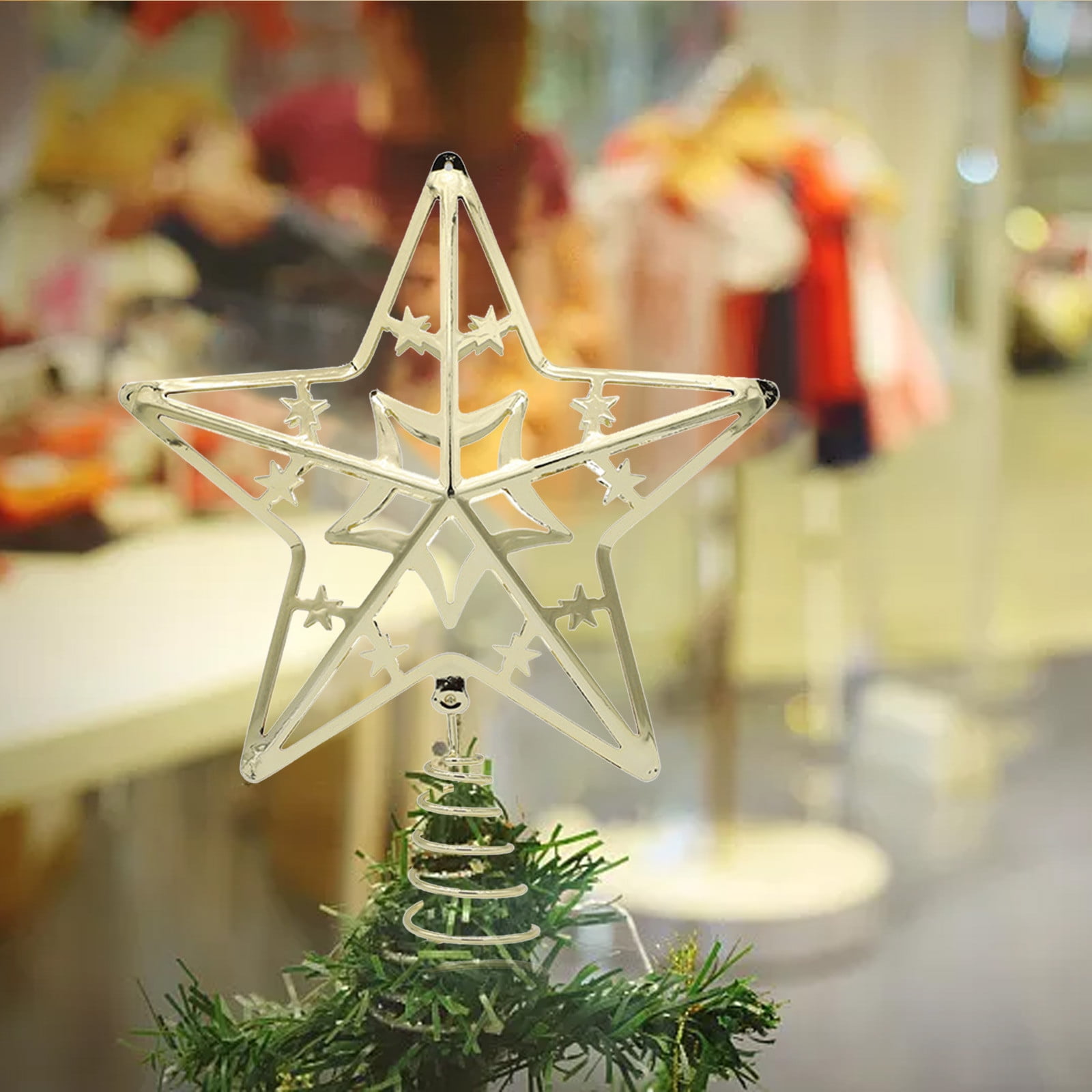 TUWABEII Mother's Day Tree Decorations New Tin Decoration Tree Top Five ...