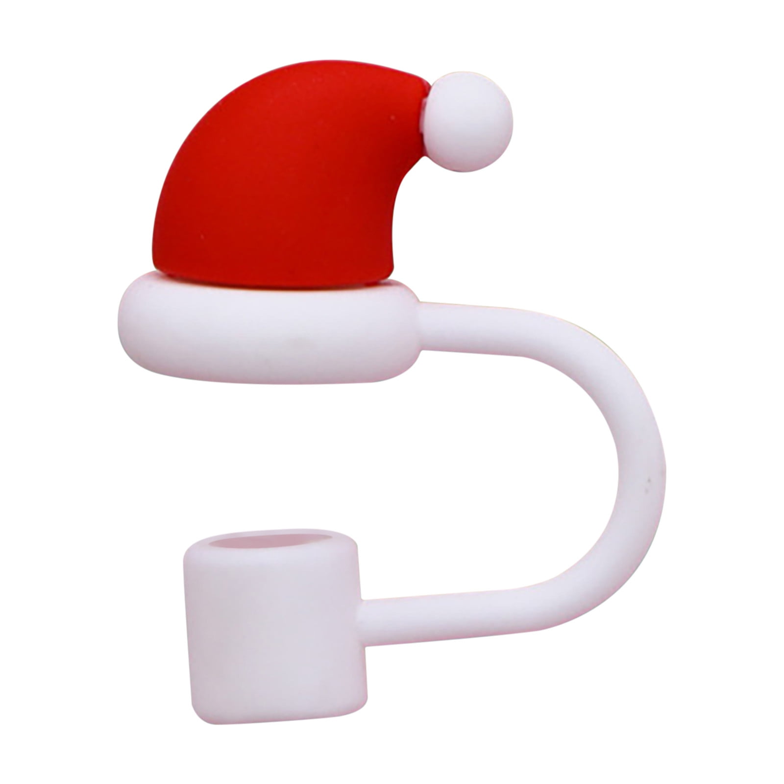 TUWABEII Silicone Straw Tip Caps Reusable Drinking Tip Caps Straw ...