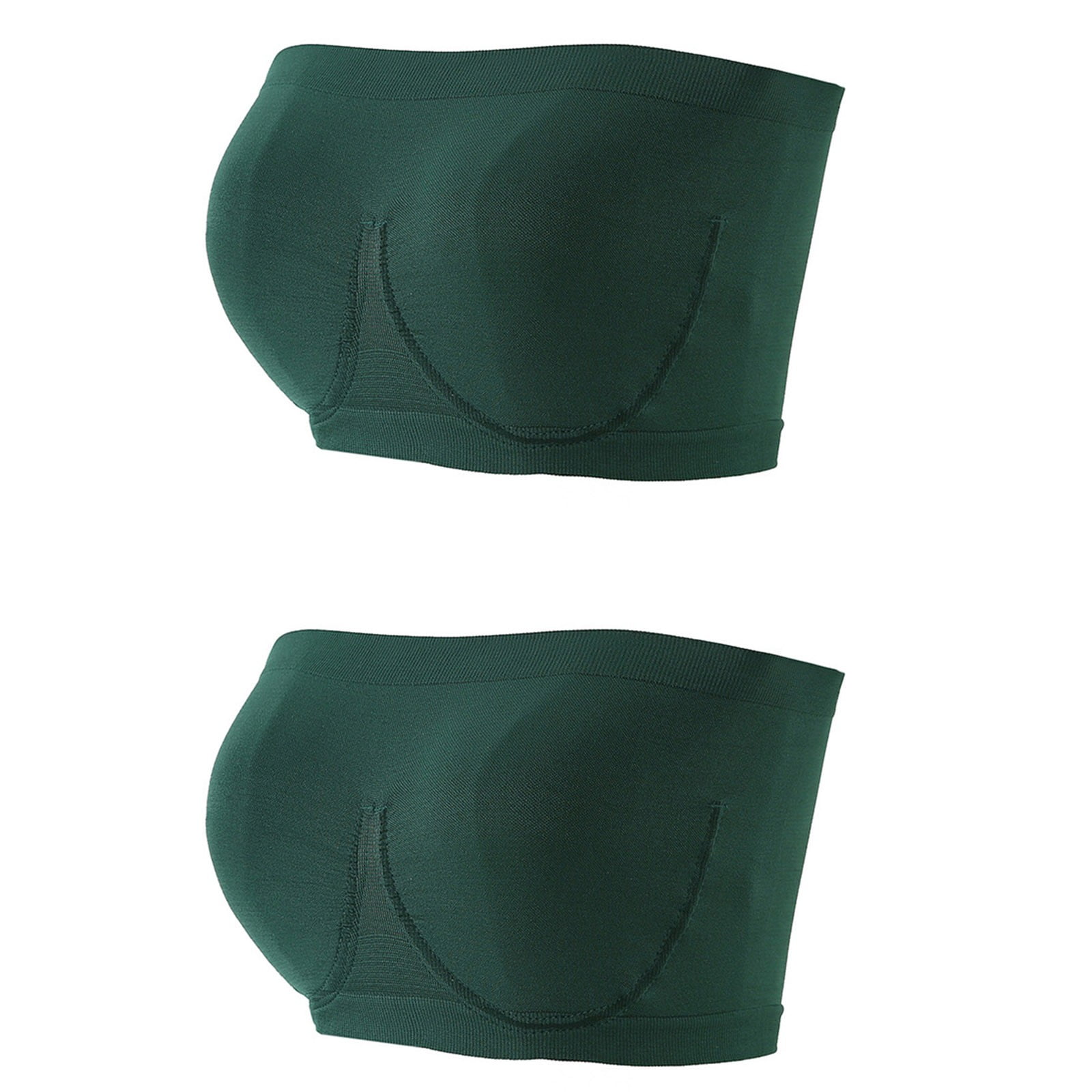 Tuwabeii Strapless Bras For Womens Womens Stretch Bra Summer Bandeau