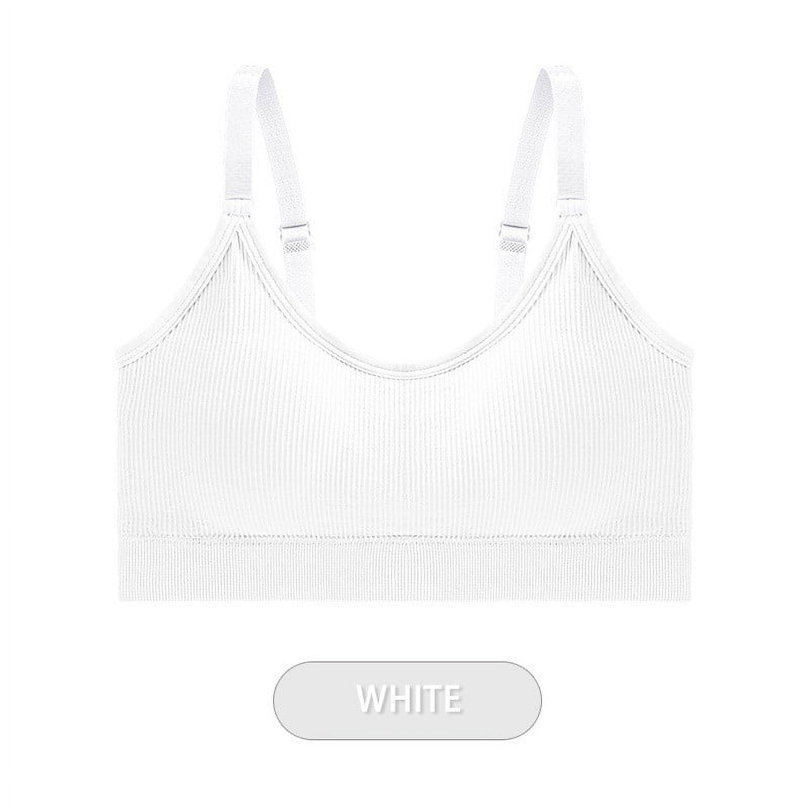 TUWABEII Women's Daily Bras Women's Strapless Wide Shoulder Straps With ...