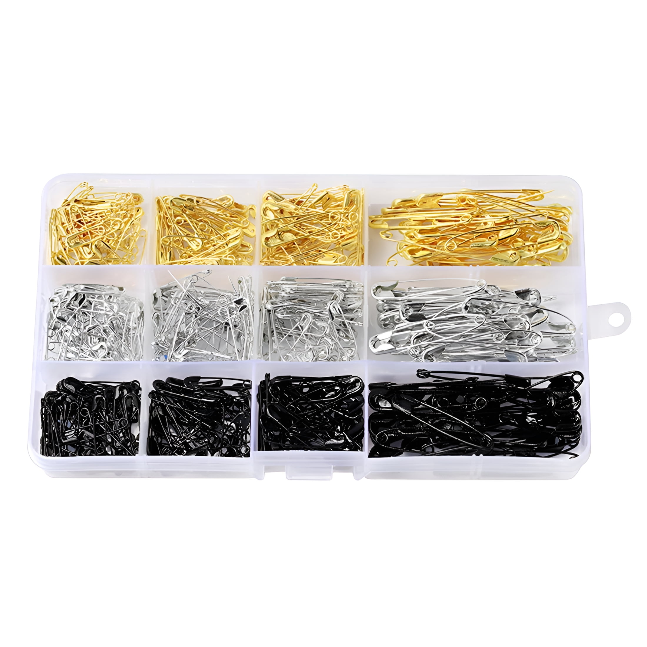 TUWAFE 2026 New 540Pcs/Box Assorted Small Safety Diy Mini Buckle Pin ...