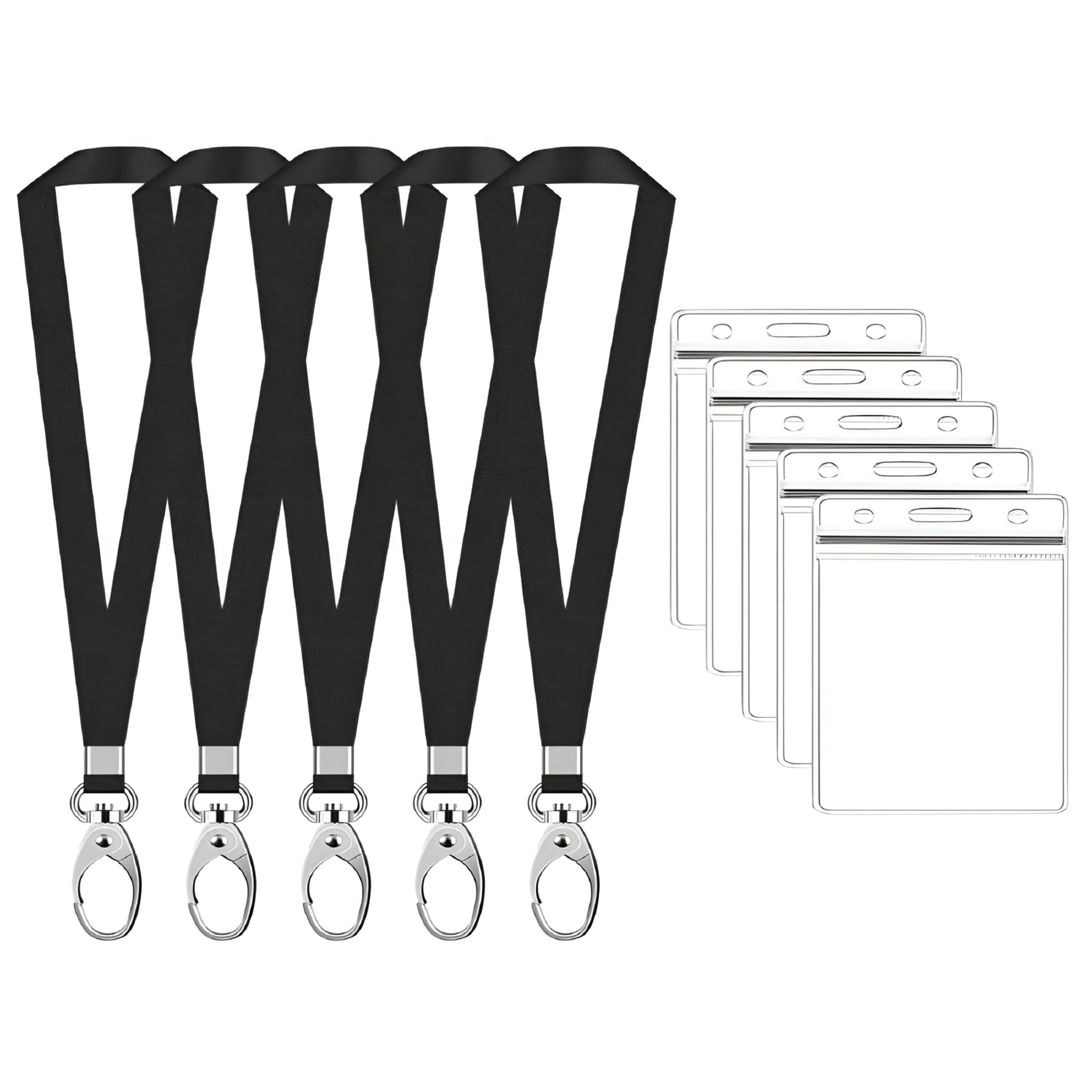 TUWAFE 2026 New 5Pack Lanyards for Cruise Ship Cards Id Badges Holder ...