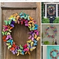 TUWAFE 2026 New Spring Garland Colorful Decorations Easter Tinsel ...