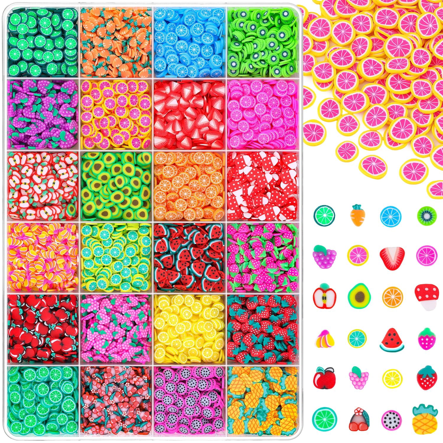 Clay Fruits